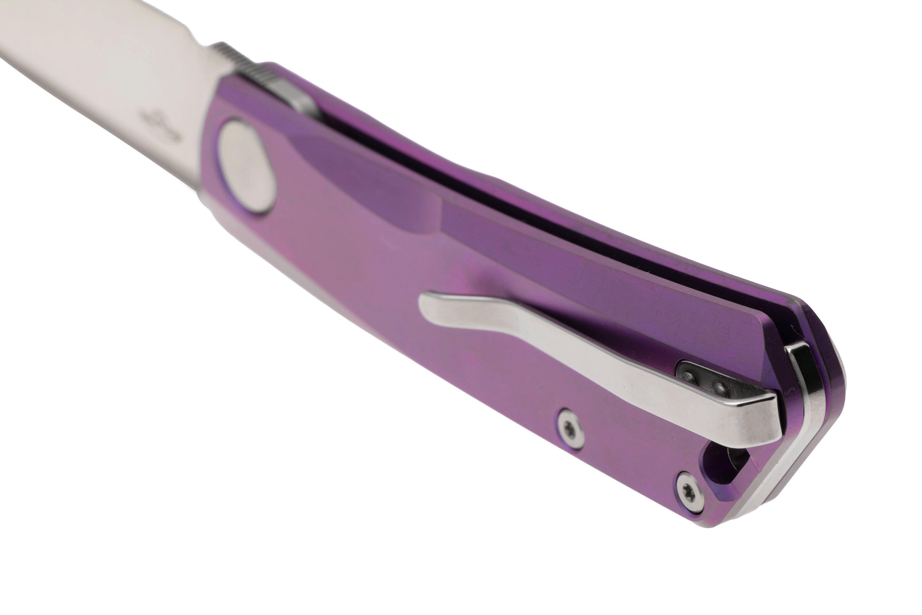 Real Steel Luna TS 7001TS05 Satin N690, Violet Purple Monochrome ...
