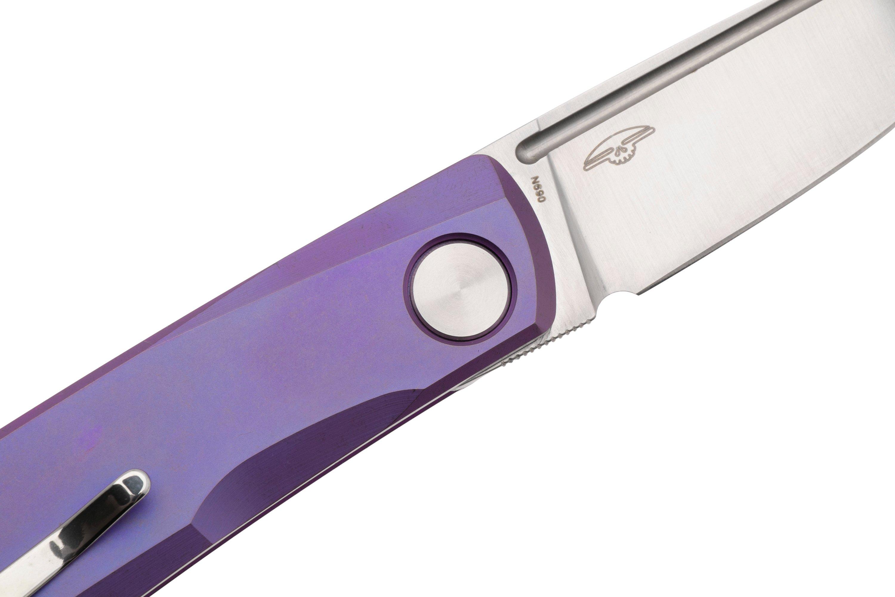Real Steel Luna TS 7001TS05 Satin N690, Violet Purple Monochrome ...