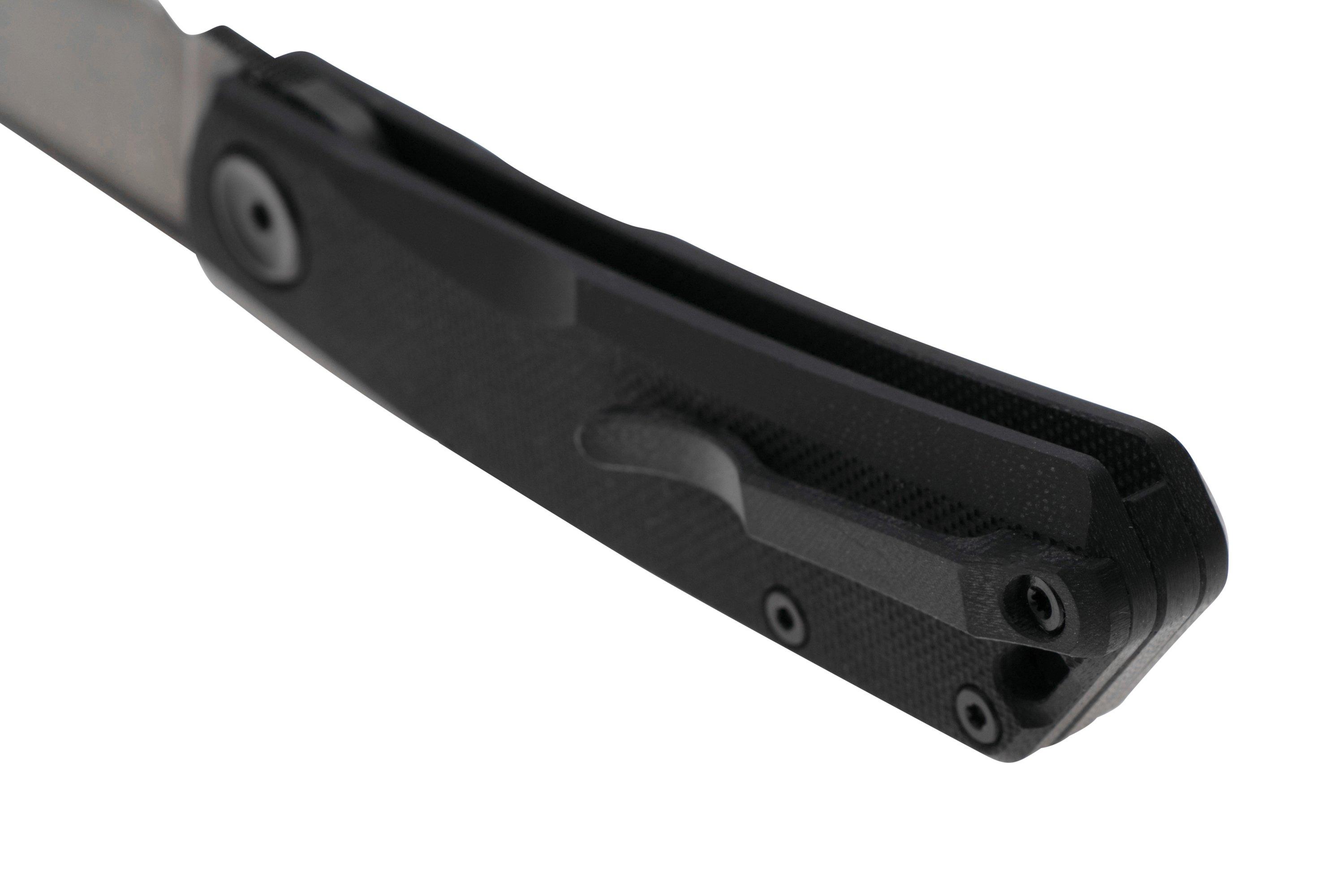 Scyzoryk Real Steel Luna Lux 7001Z1, K110 DLC Coating, Black G10 ...