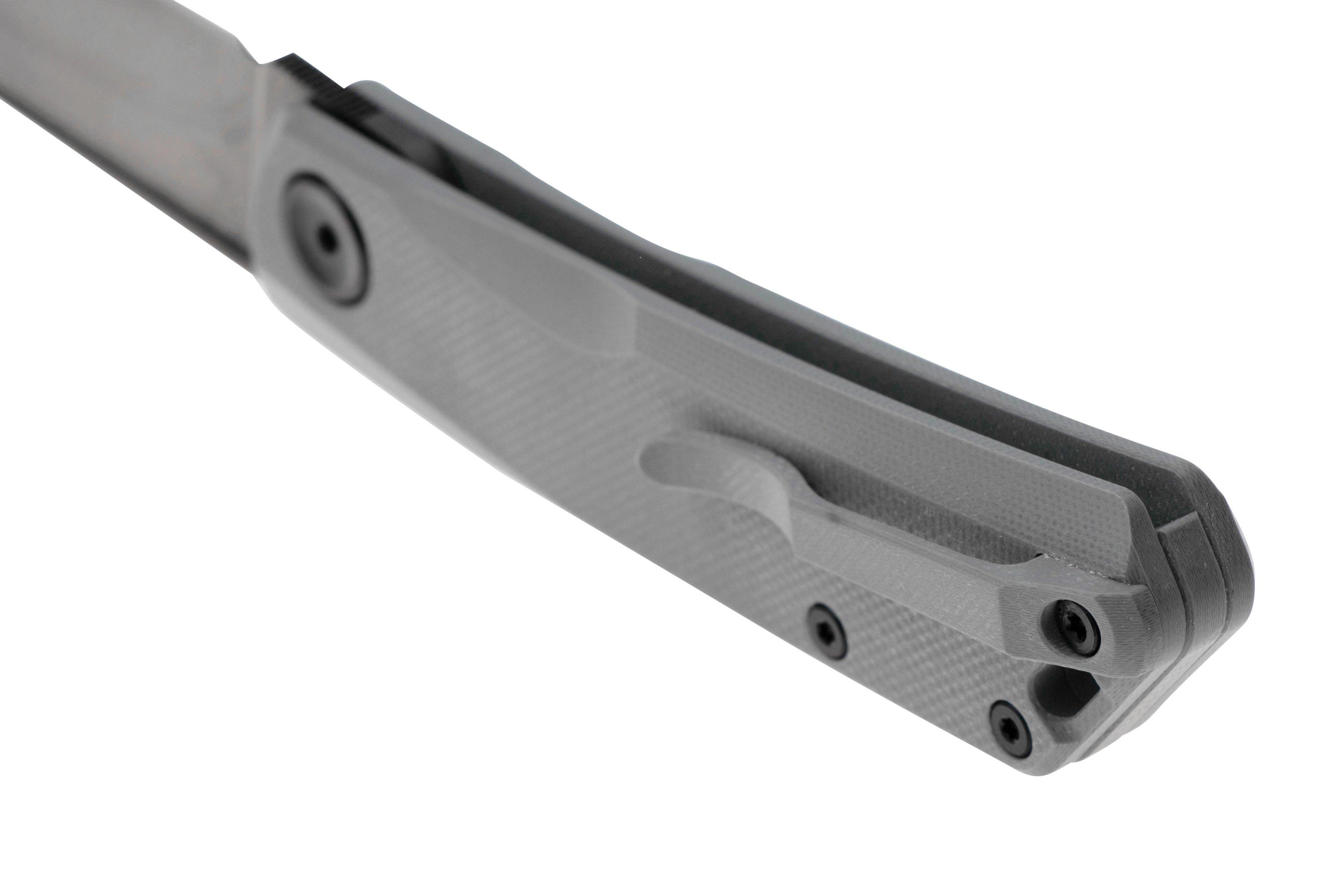 Real Steel Luna Lux 7001Z3, K110 DLC Coating, Grey G10, coltello da ...