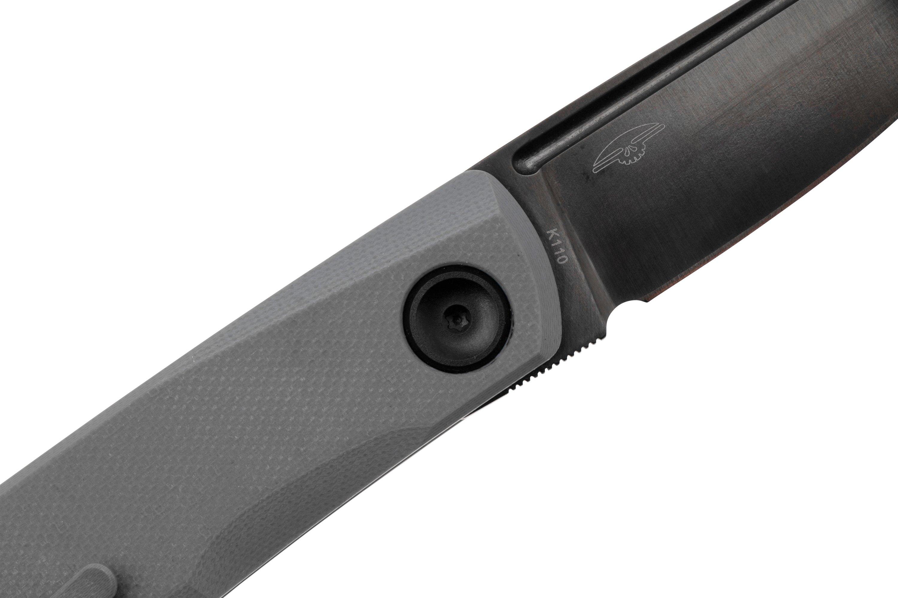 Real Steel Luna Lux 7001Z3, K110 DLC Coating, Grey G10, coltello da ...