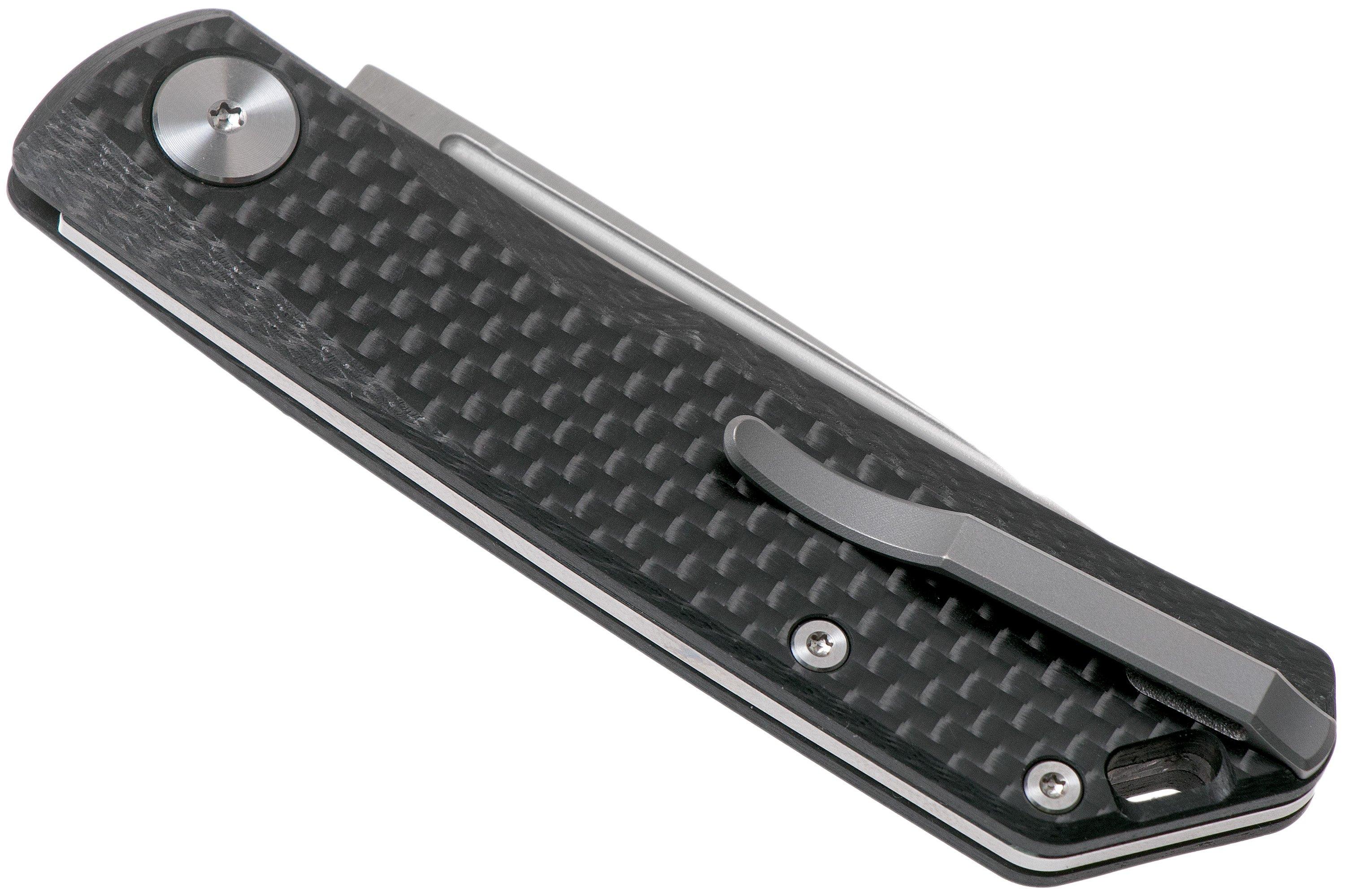 Real Steel Luna Premium II M390 Carbon fibre 7005P Knivesandtools ...