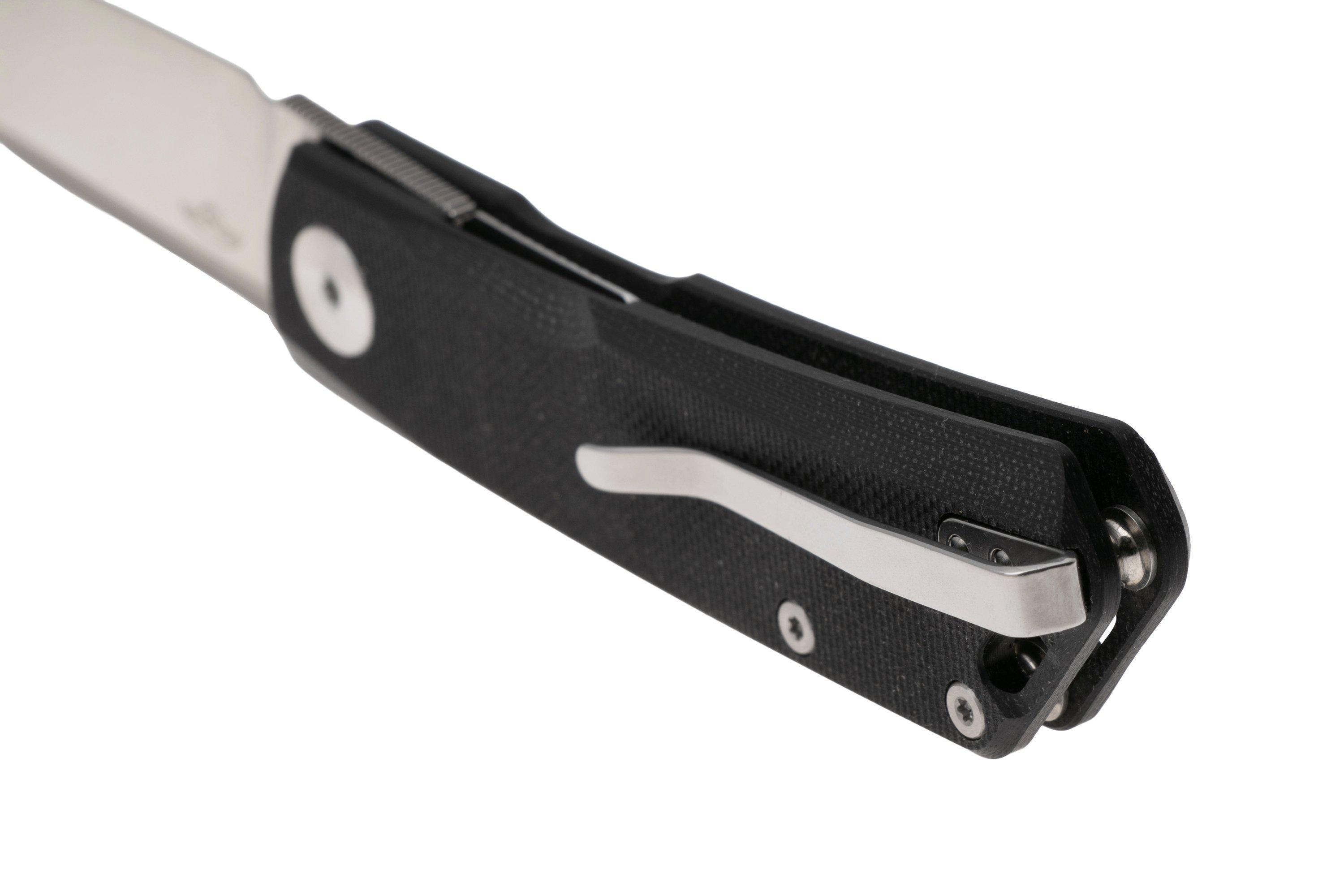 Real Steel Luna Phantom Flipper 7007BS Satin D2, Black G10, zakmes ...