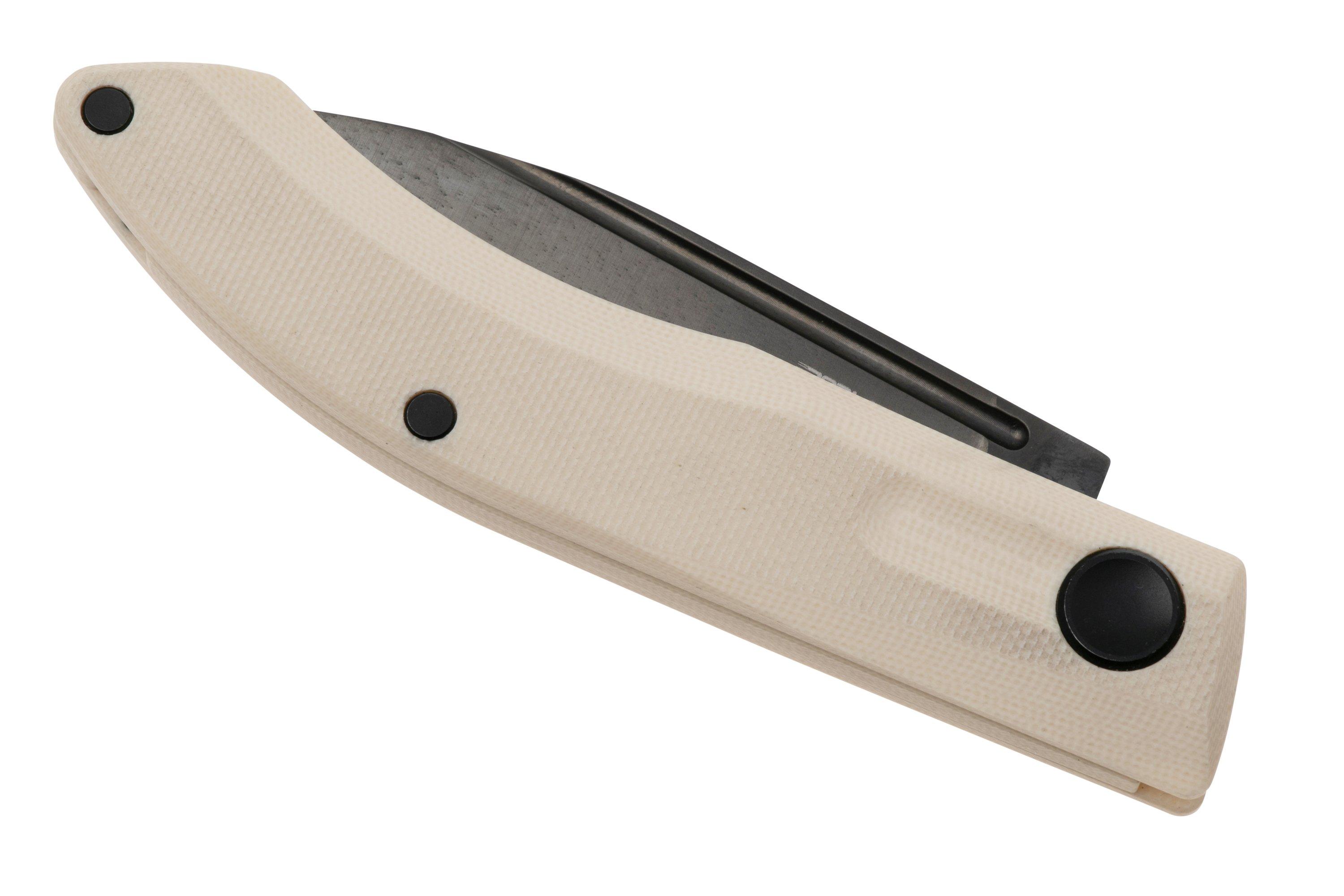 Scyzoryk Real Steel Stella Lux 7041Z2, K110 DLC Coating, Ivory G10 ...