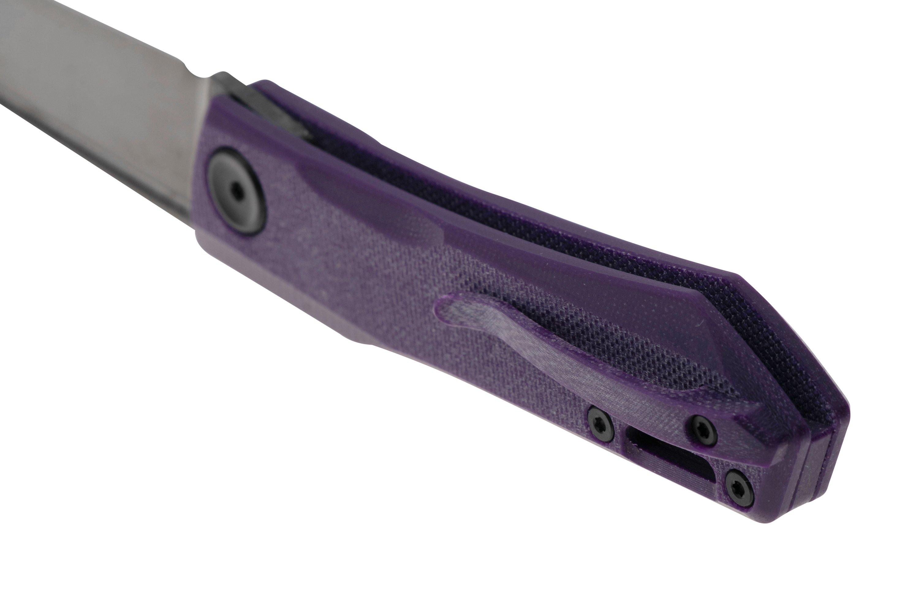 Real Steel Solis Lux 7061Z3, Black DLC K110, Purple G10 navaja, diseño ...