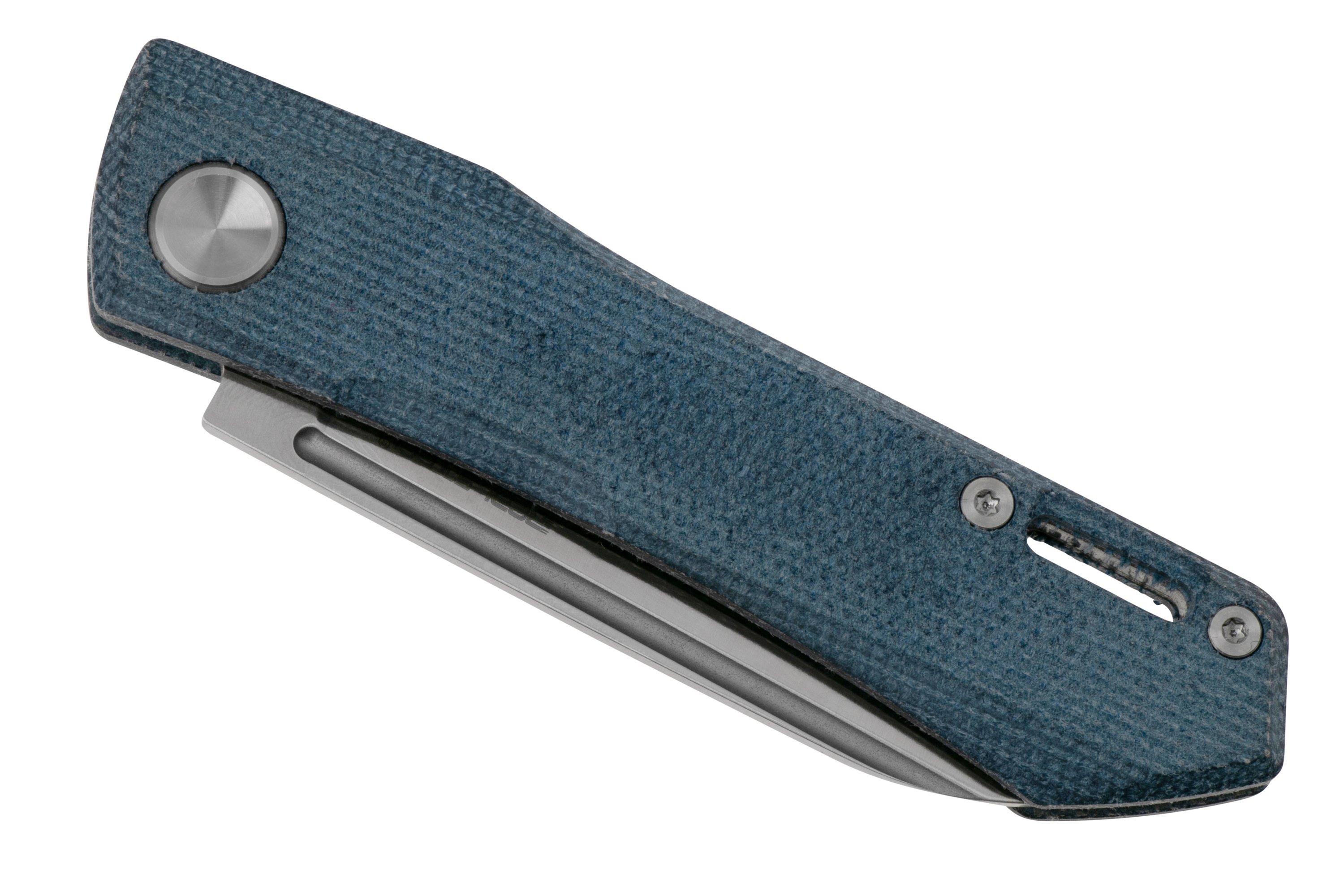 Real Steel Solis 7065DM, N690, Denim Micarta navalha, Poltergeist ...