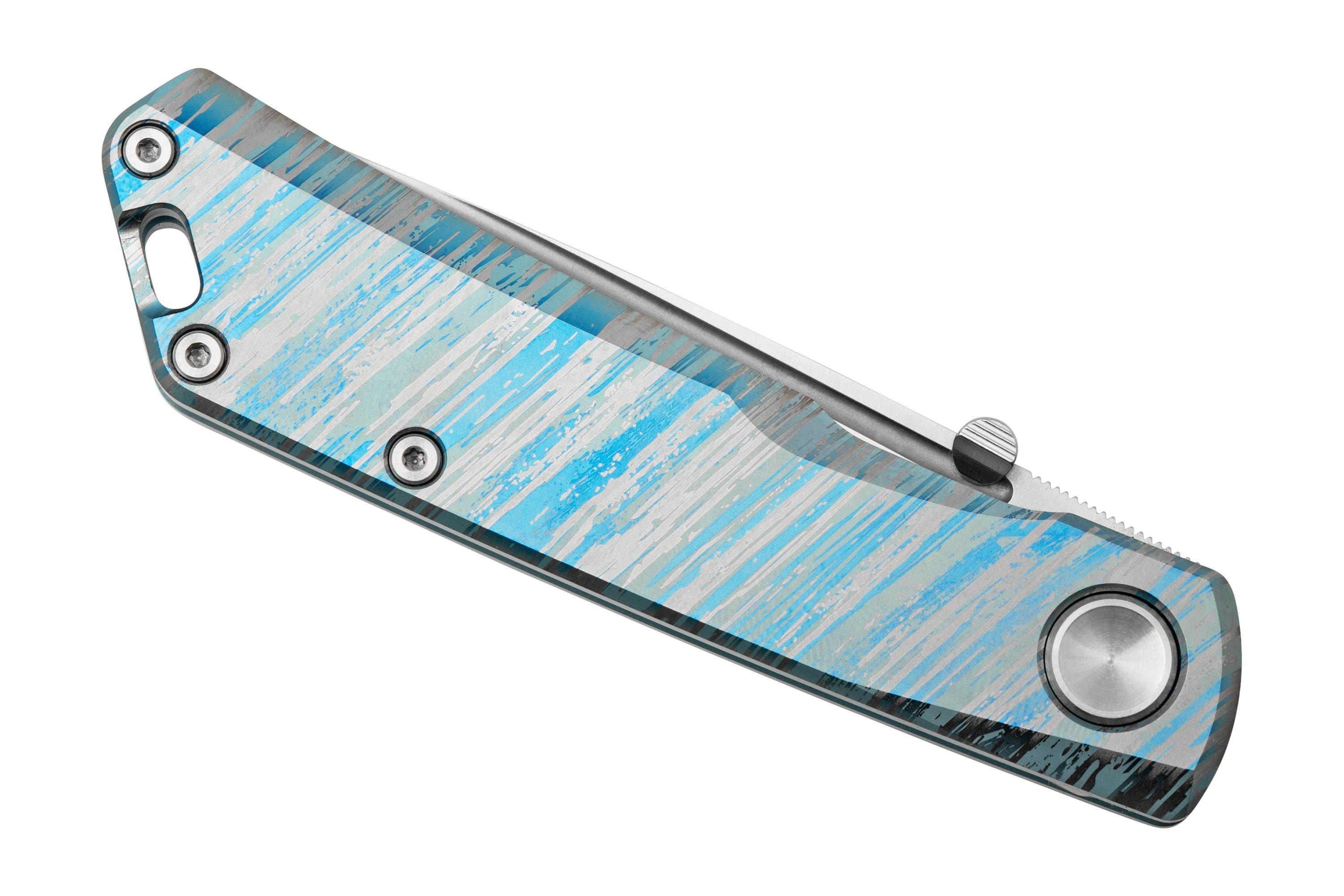 Real Steel Luna Boost, Titanium Wind of Change, 7071TC08 pocket knife ...