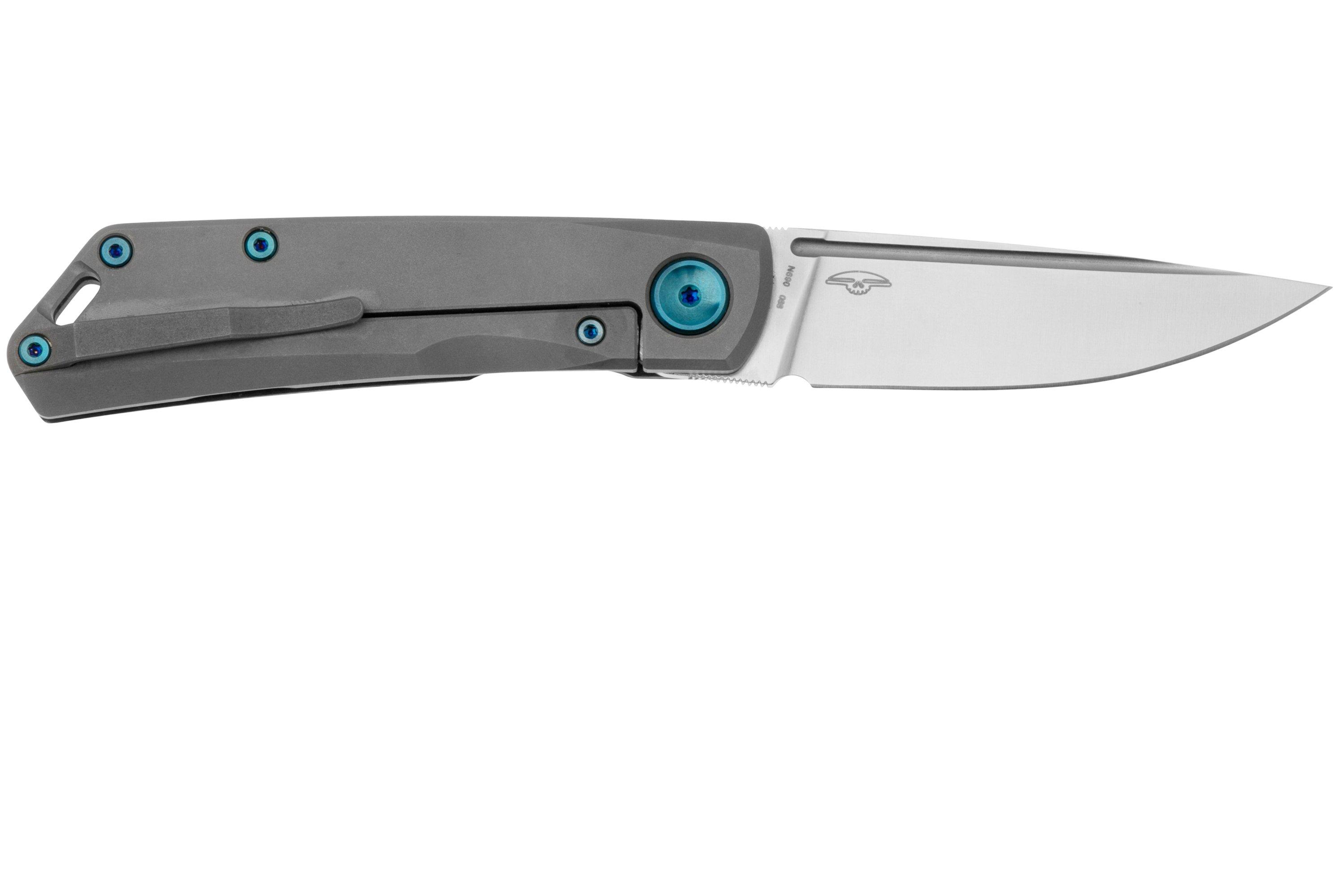 Real Steel Luna Boost 7076, Böhler N690, Titanium Framelock, Carbon ...