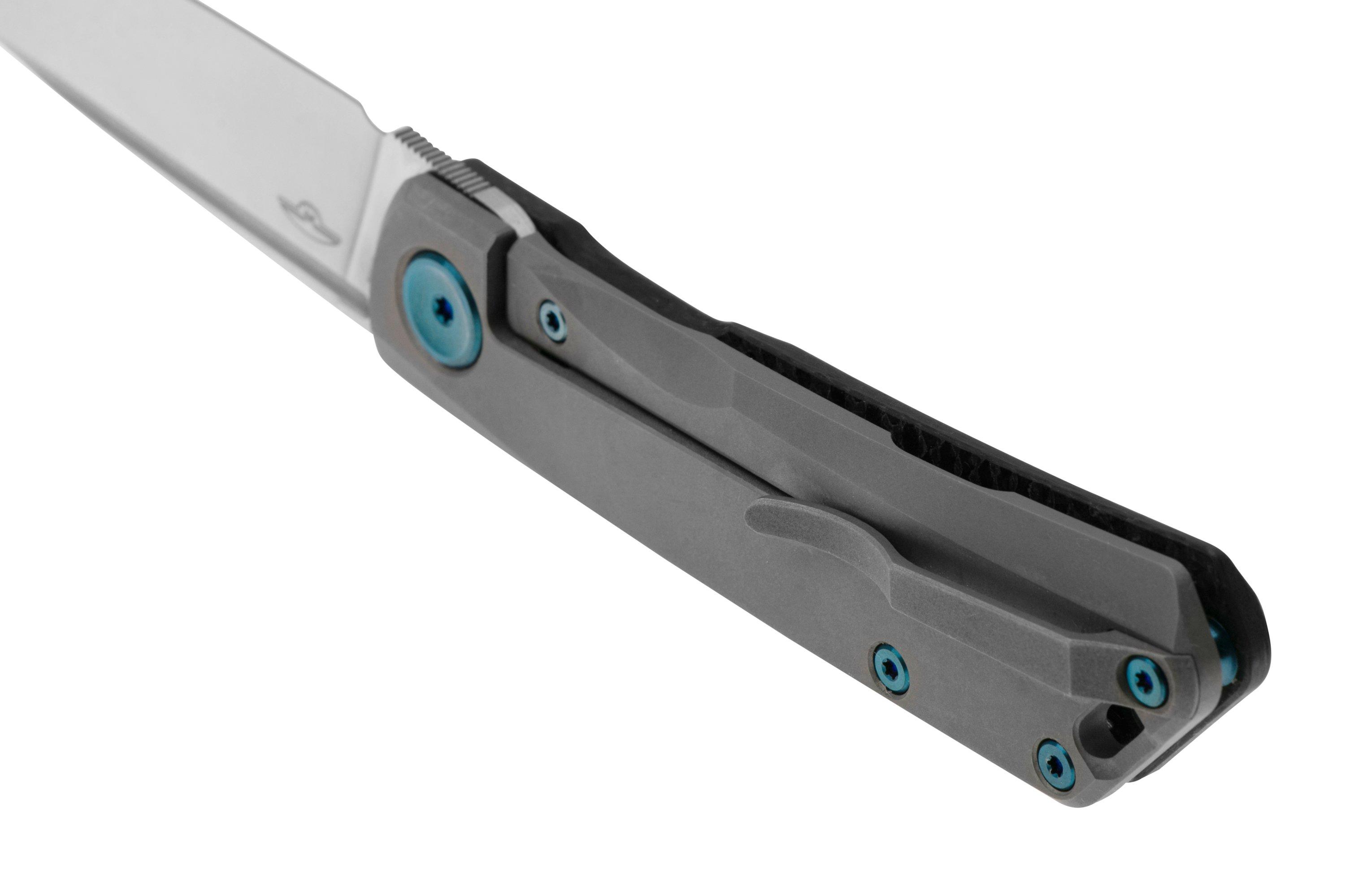 Real Steel Luna Boost 7076, Böhler N690, Titanium Framelock, Carbon ...