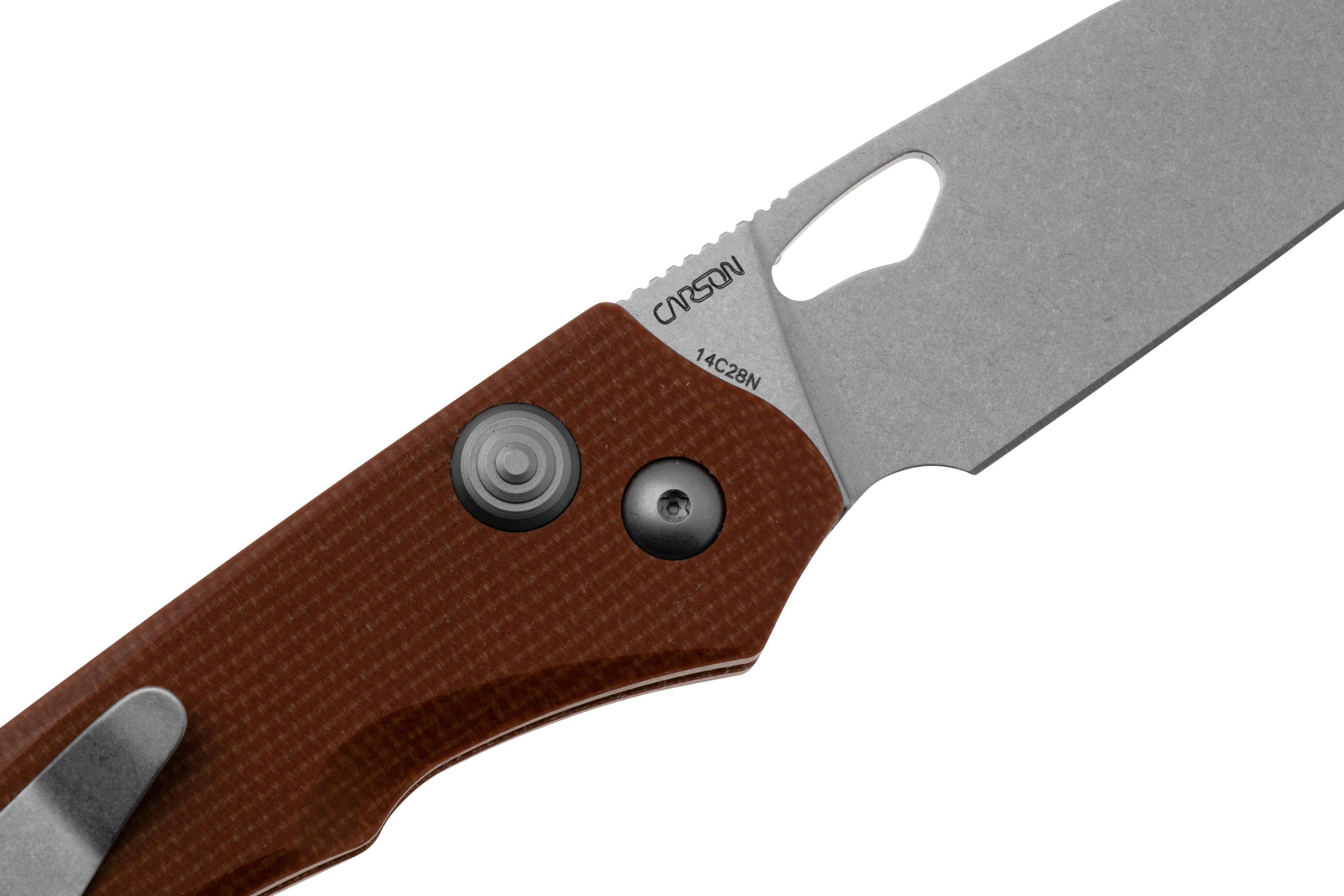 Real Steel Griffin Pro 7131NM 14C28N, Natural Micarta, coltello da ...