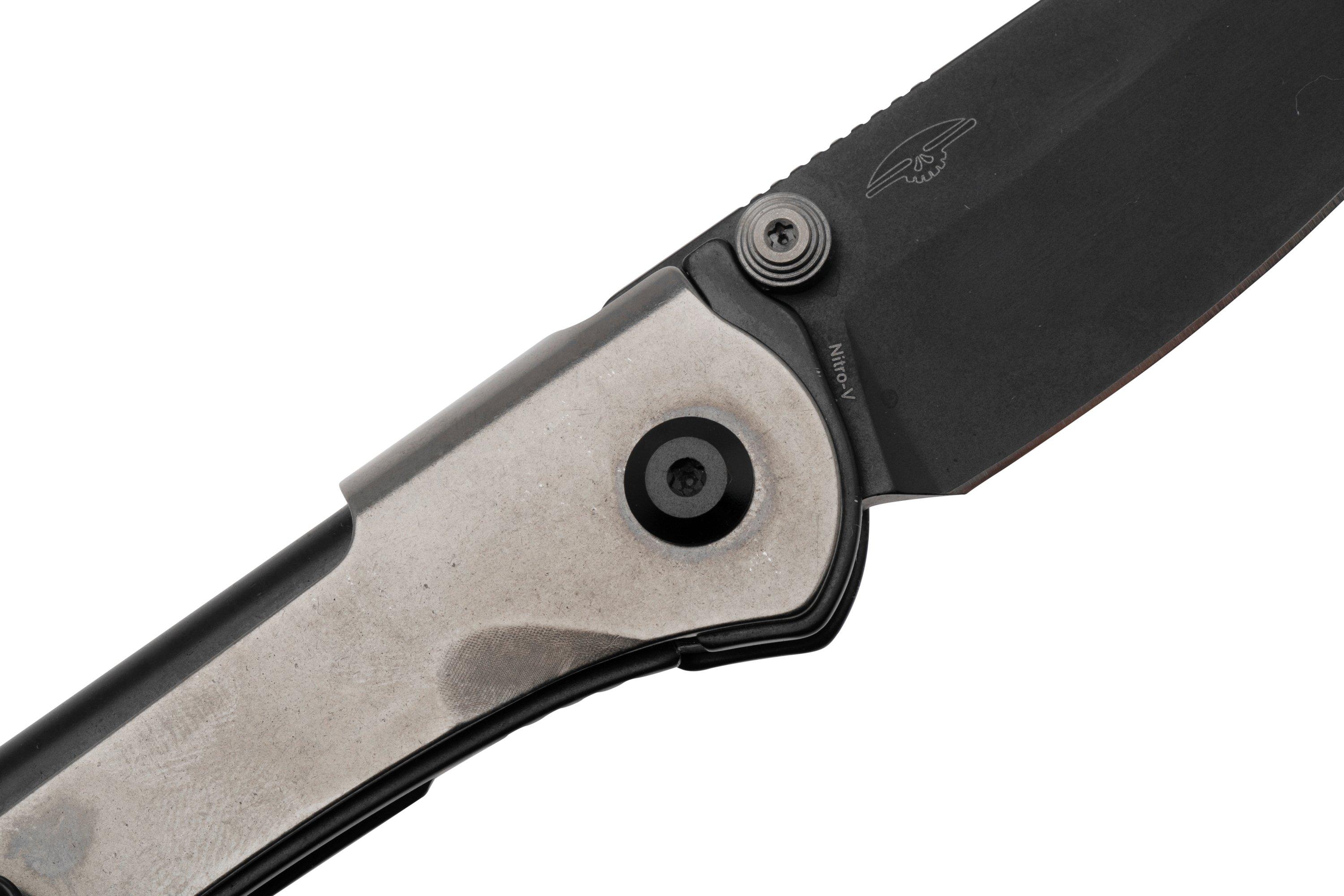 Real Steel SYLPH 7141BG, Black Nitro-V, Grey Hardware zakmes ...