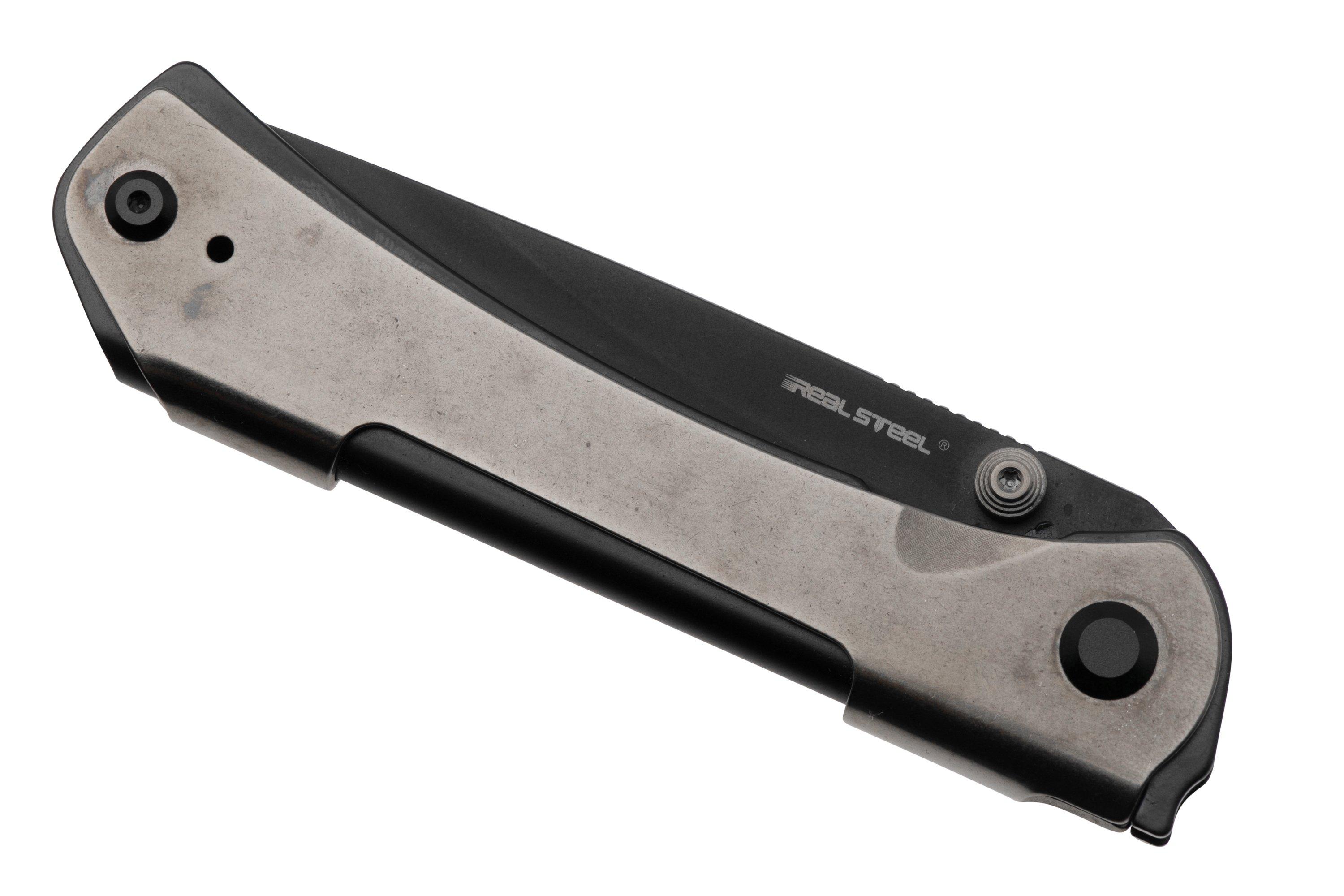 Real Steel SYLPH 7141BG, Black Nitro-V, Grey Hardware zakmes ...