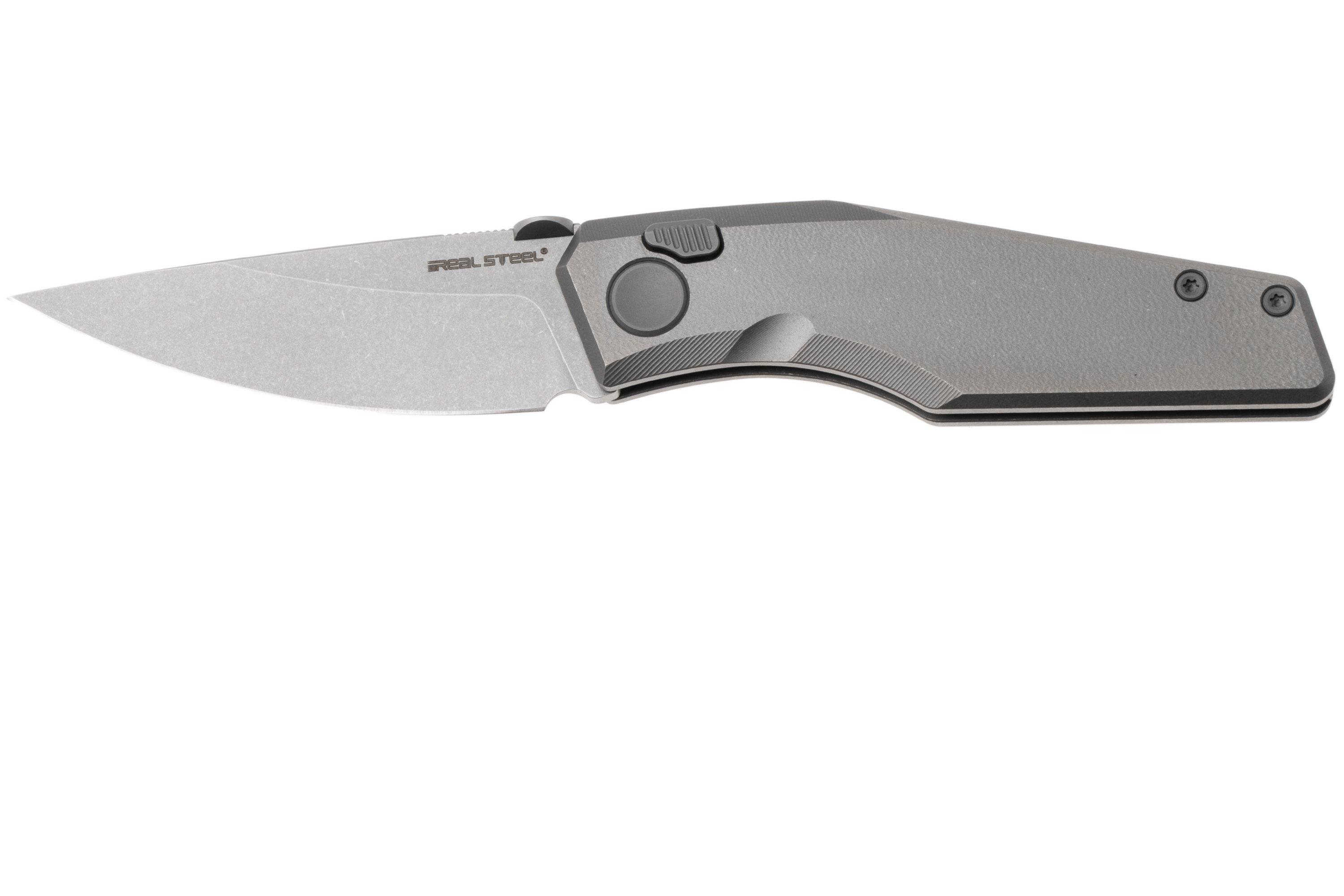 Real Steel Spectrum 7141T2, Stonewashed VANAX, Grey Titanium pocket ...