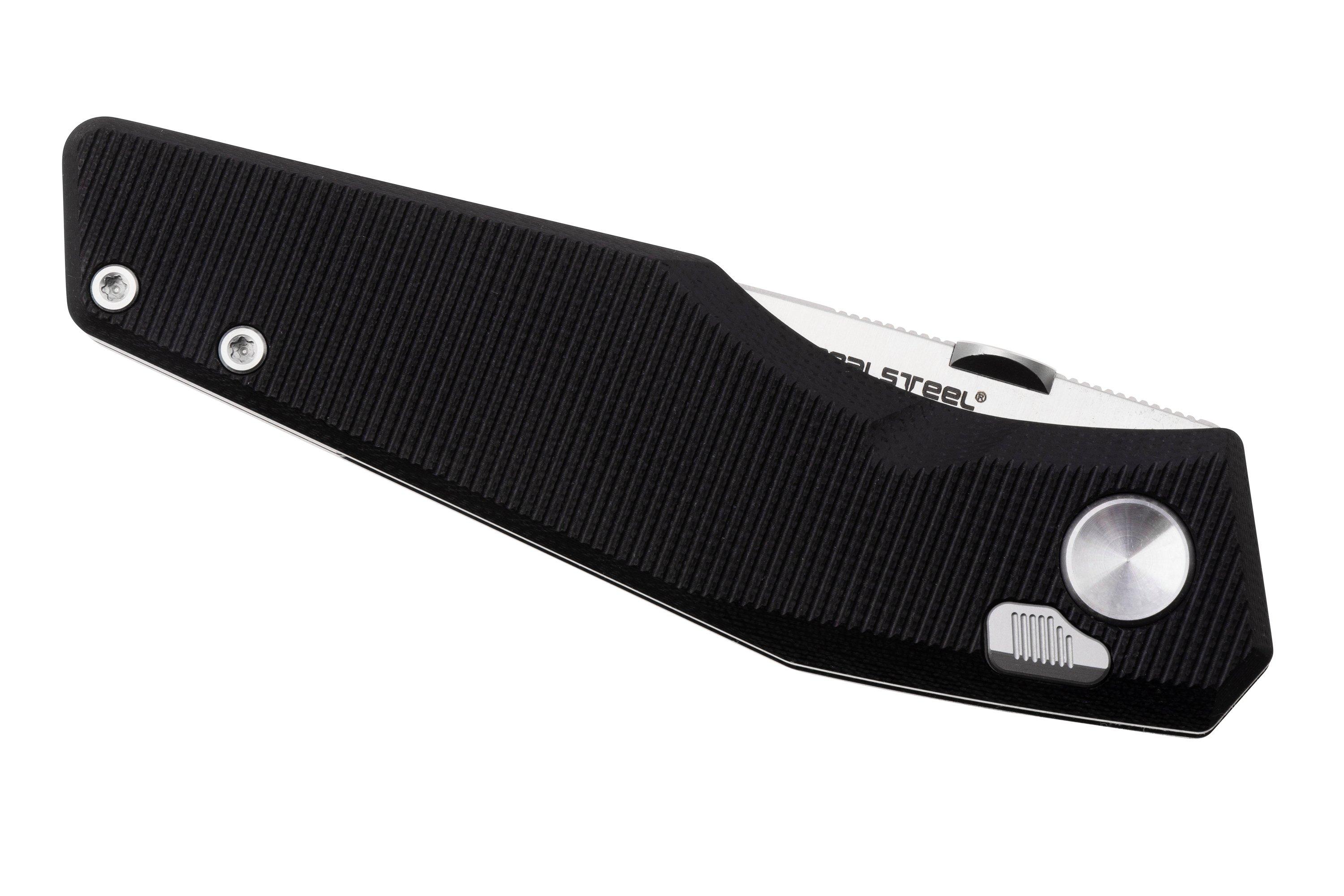 Real Steel Spectrum 7142BS, Satin Nitro-V, Black G10 zakmes, Jakub ...