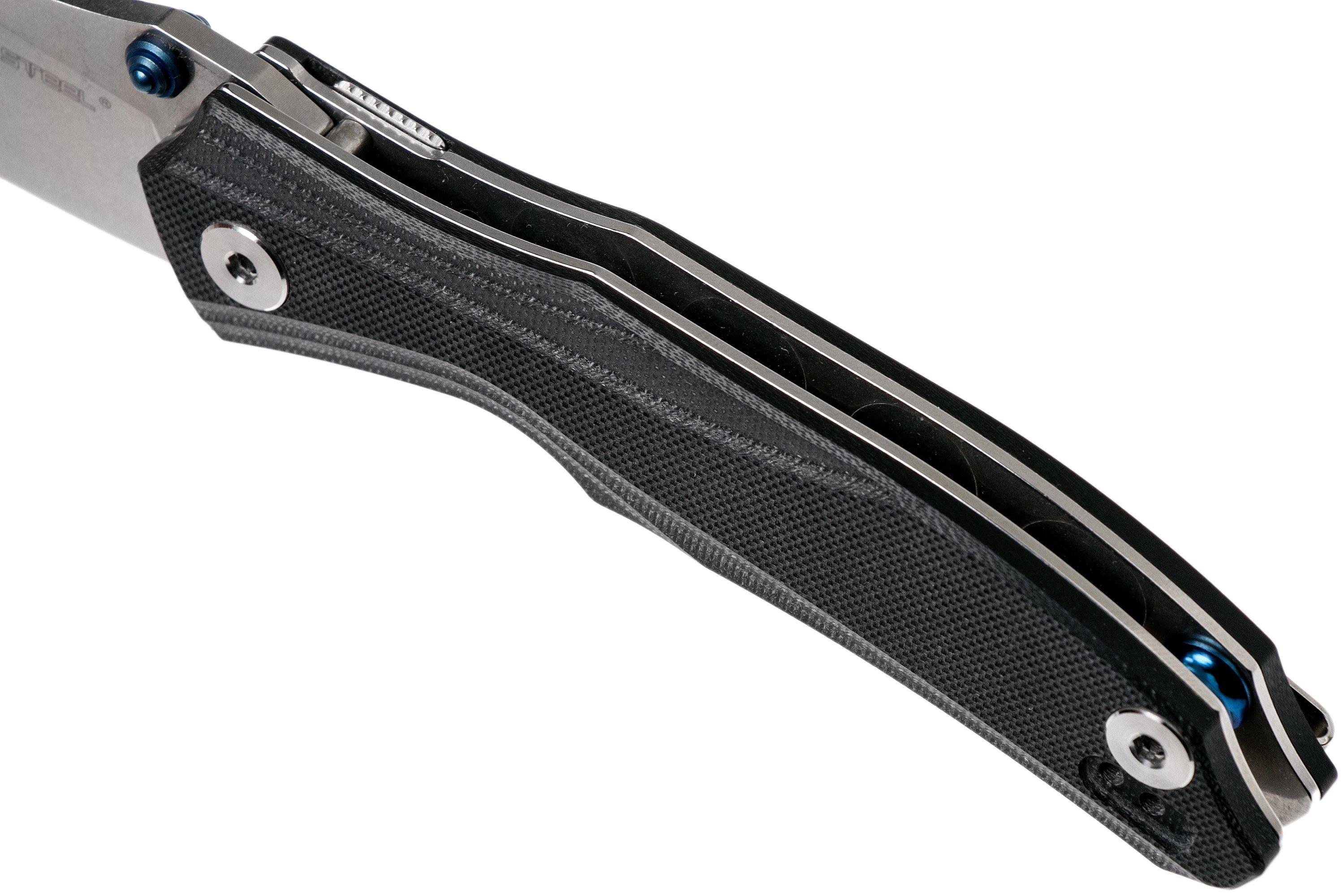 Real Steel Horus E802 Black 7431, pocket knife | Advantageously ...