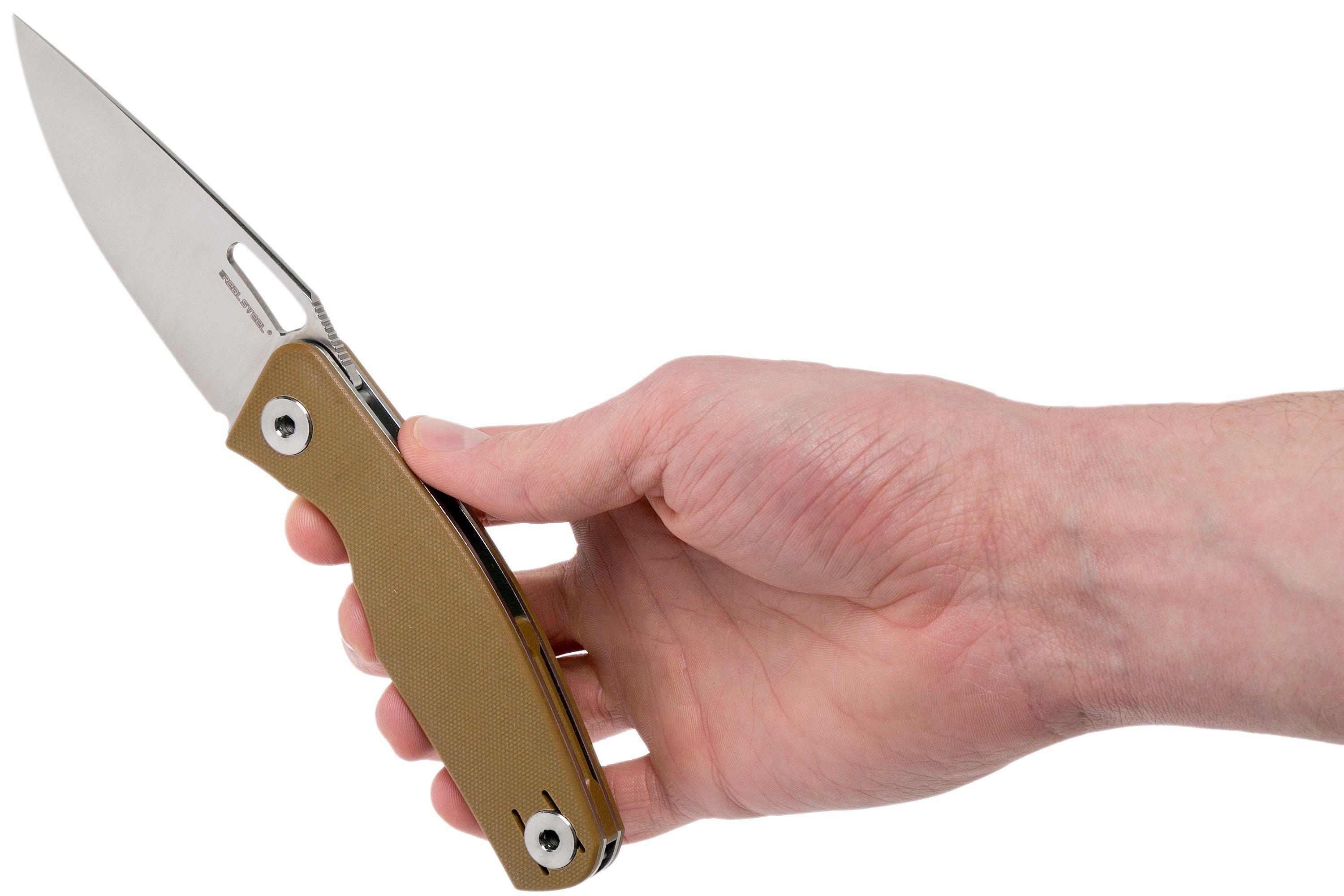 Real Steel Terra Coyote 7453 pocket knife, Poltergeist design ...