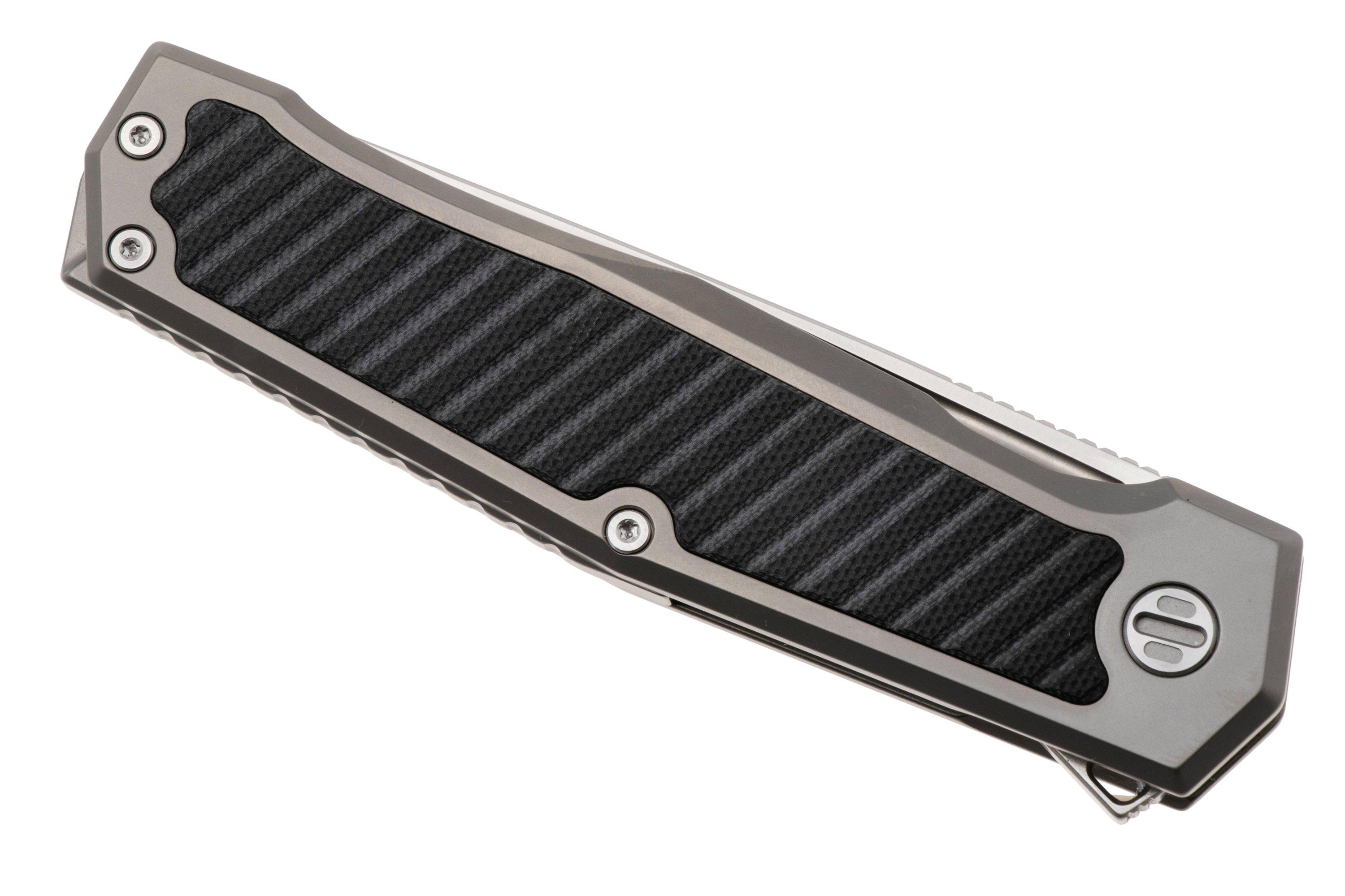 Real Steel Rokot Premium 7645B Satin S35VN, Titanium Black G10 Inlay ...