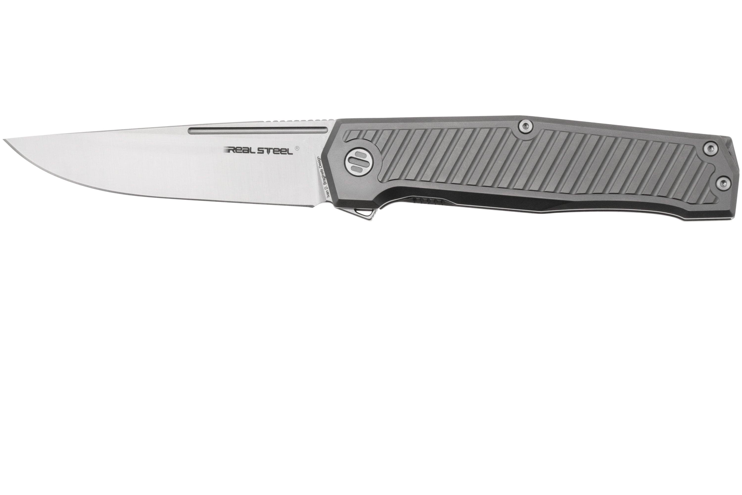 Real Steel Rokot 7645P Premium Frame Lock Flipper, Satin S35VN ...