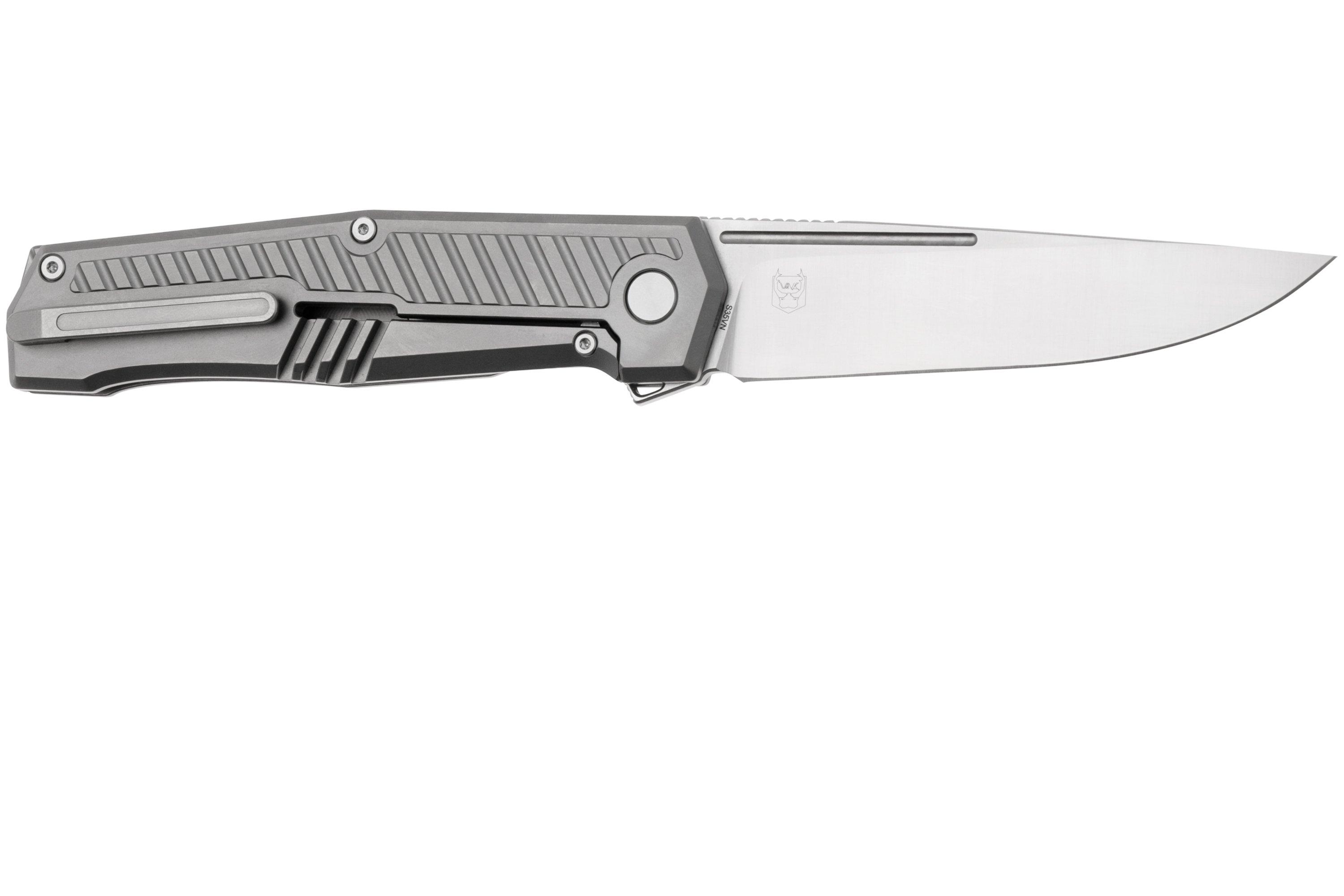 Real Steel Rokot 7645P Premium Frame Lock Flipper, Satin S35VN ...