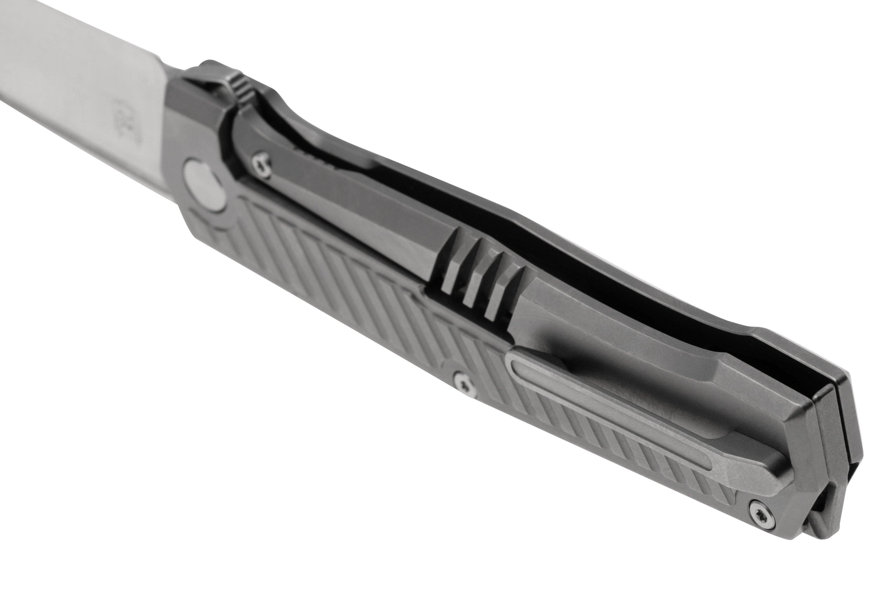 Real Steel Rokot 7645P Premium Frame Lock Flipper, Satin S35VN ...