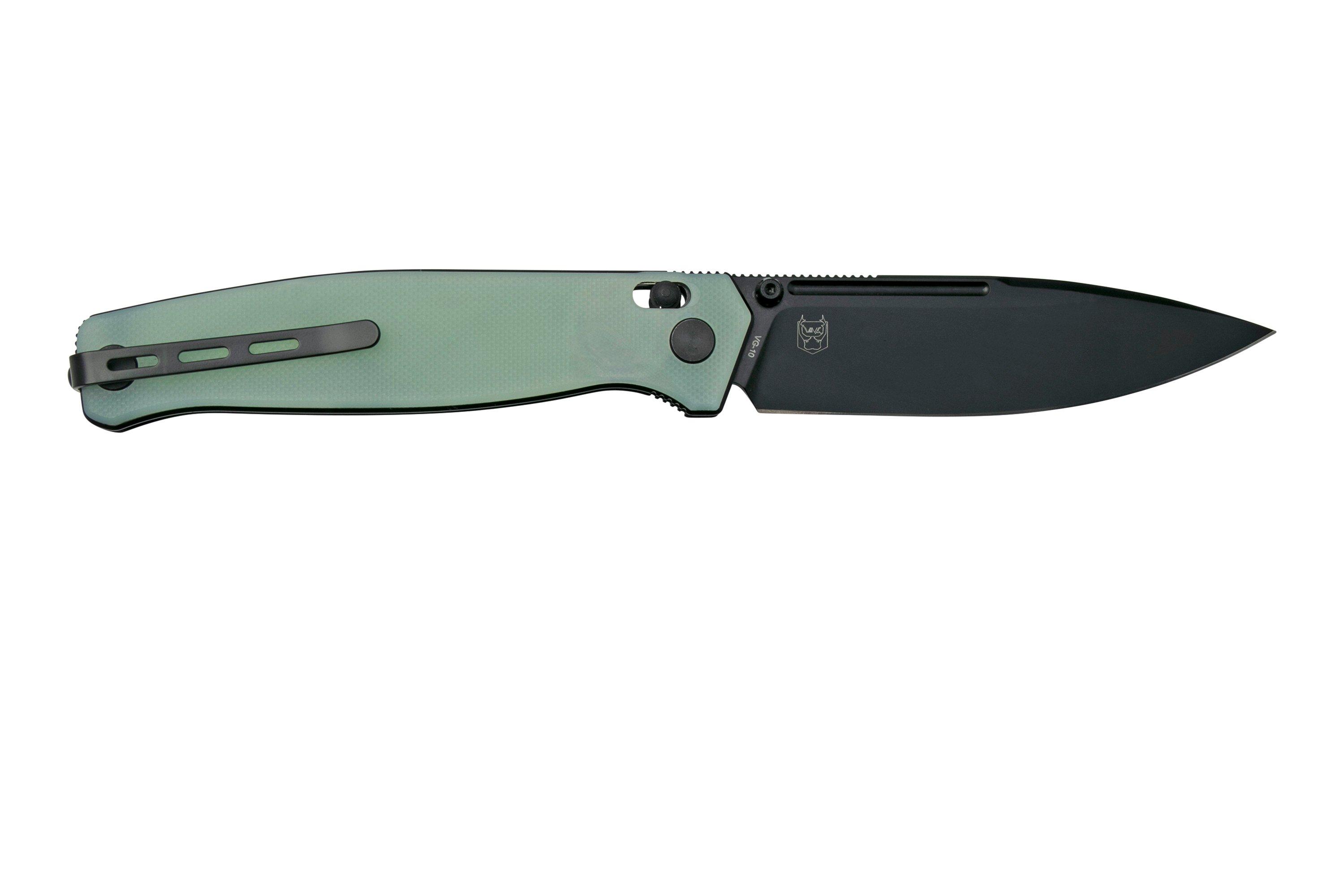 Real Steel Huginn 7653NB Natural G10, Black, Knivesandtools Exclusive ...