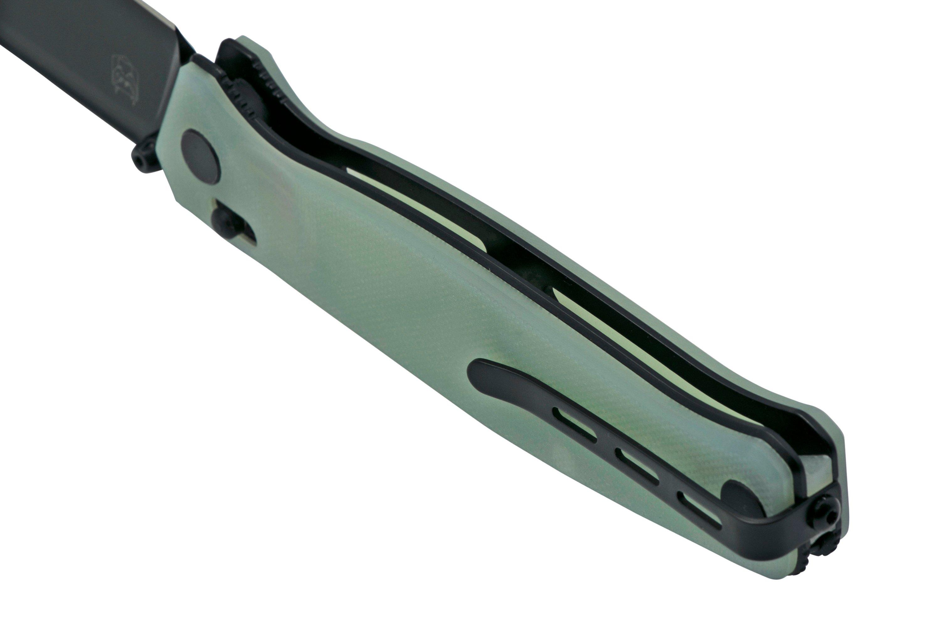 Real Steel Huginn 7653NB Natural G10, Black, Knivesandtools Exclusive ...