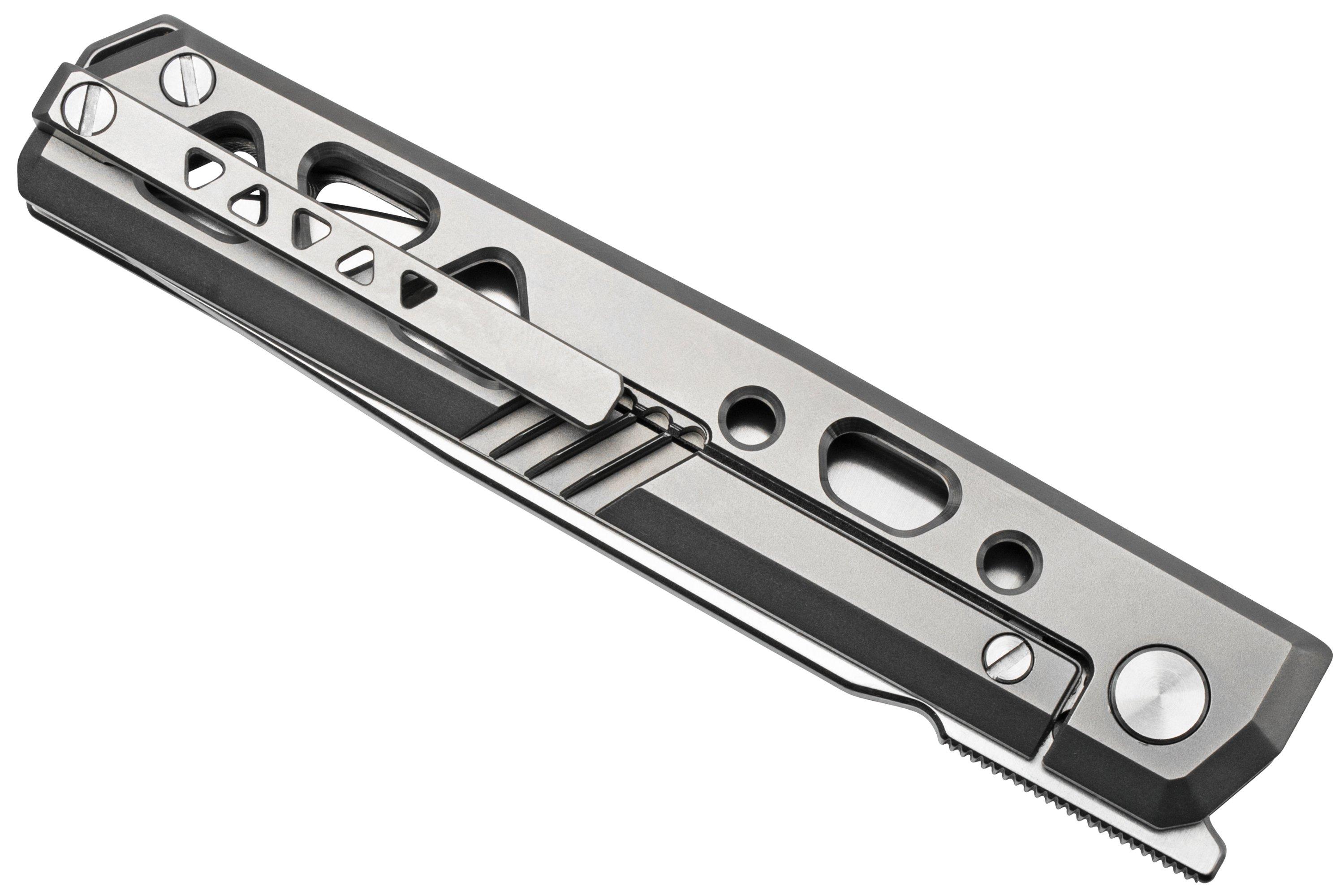 Real Steel Bruns Titanium 7661 pocket knife, Ivan Braginets design ...