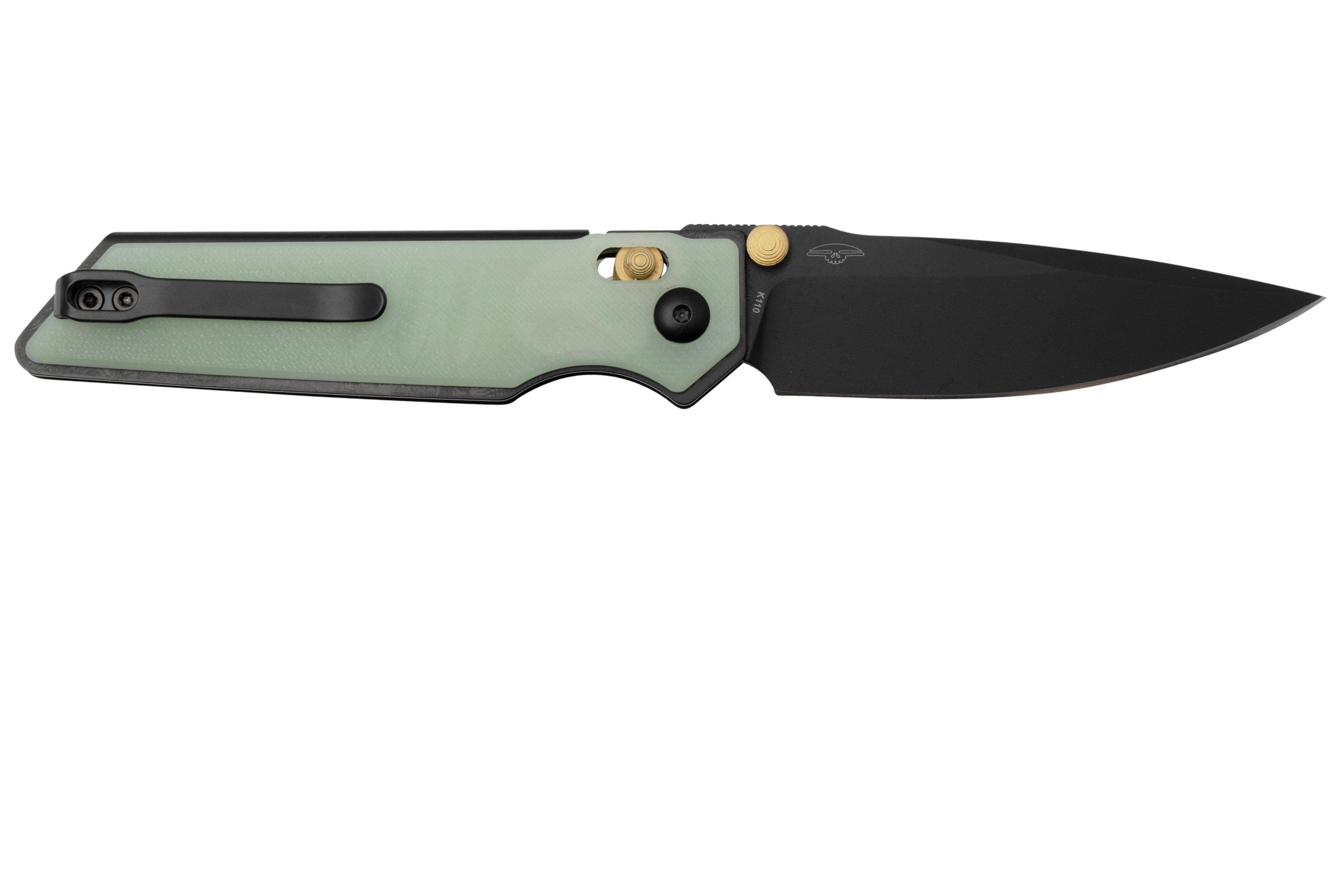 Real Steel Sacra, 7711NB Natural G10, K110 Black, Taschenmesser ...