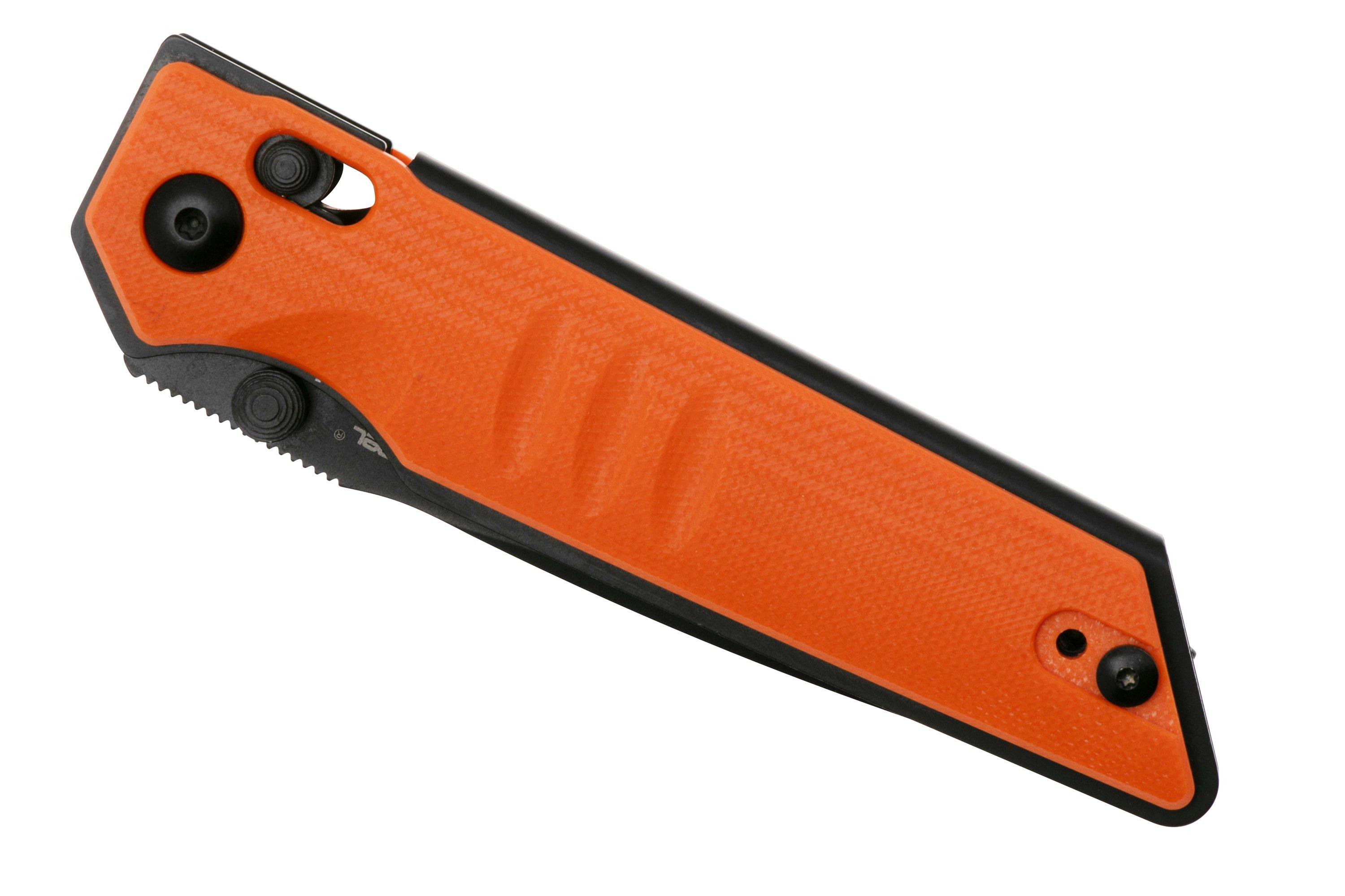 Real Steel Sacra 7711OB Black Böhler K110, Orange G10, zakmes ...
