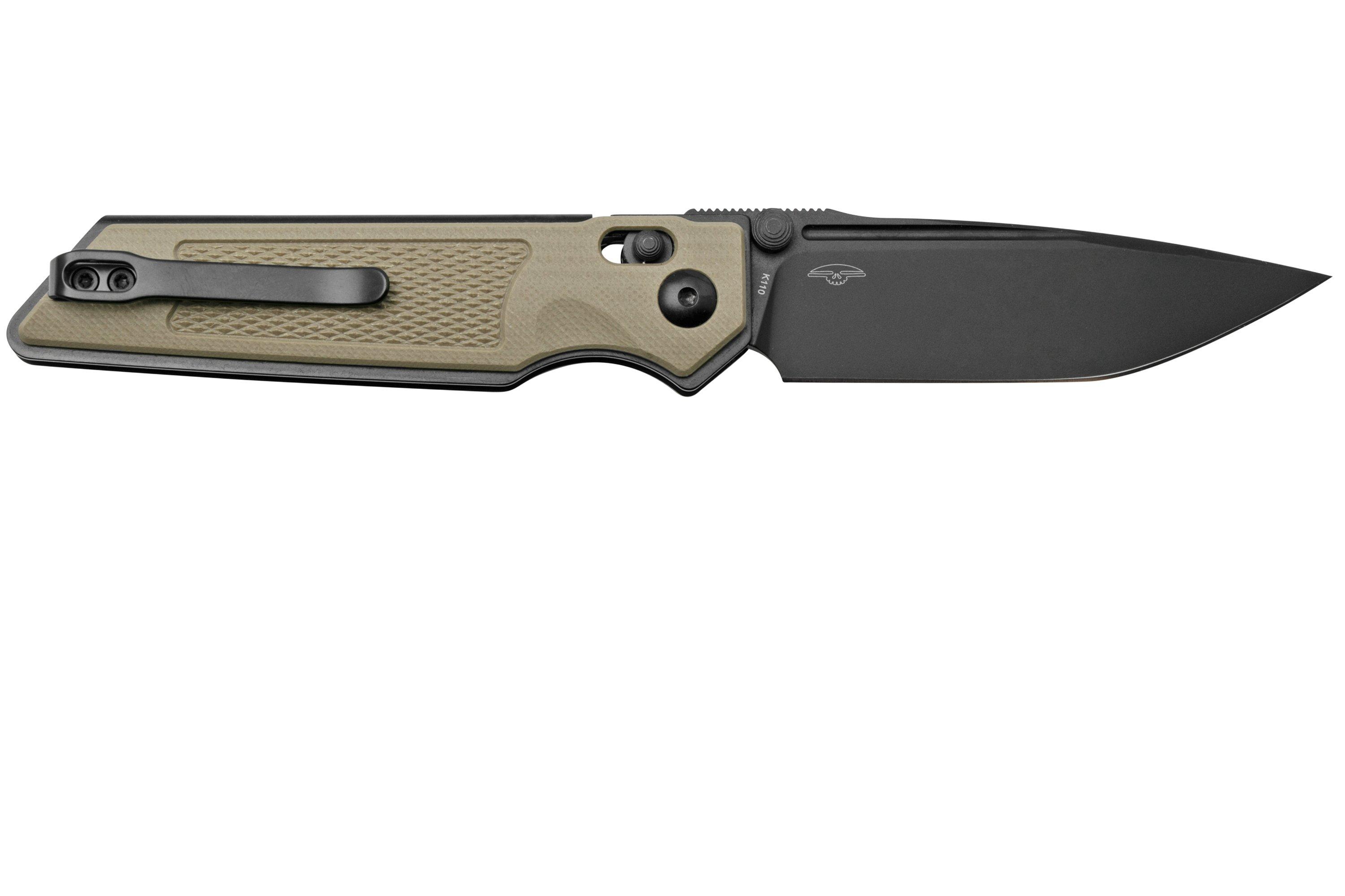 Real Steel Sacra TAC 7712C, K110 Plain Coyote G10, Taschenmesser ...