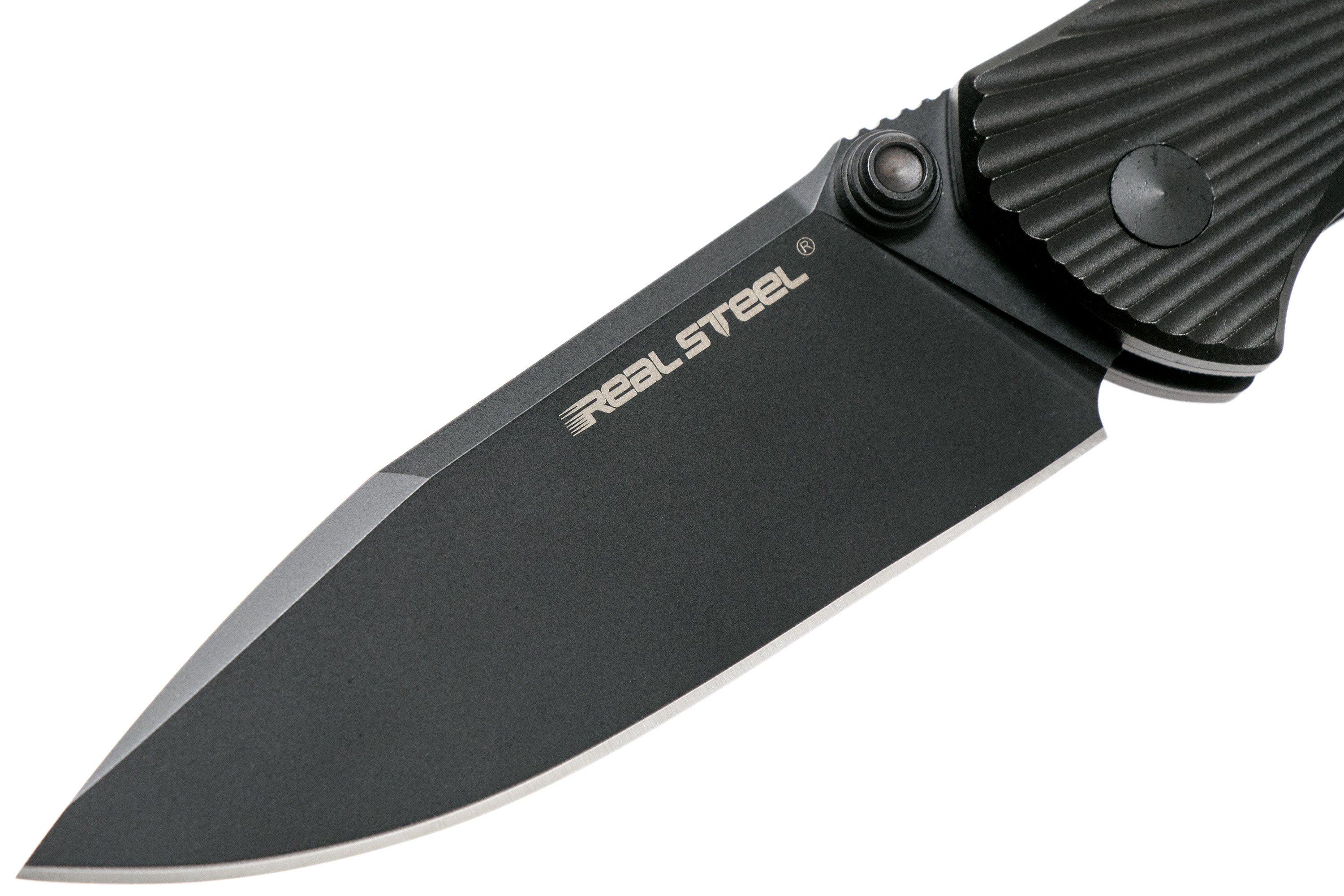 Real Steel H7 Special Edition Ghost Black 7793 pocket knife ...