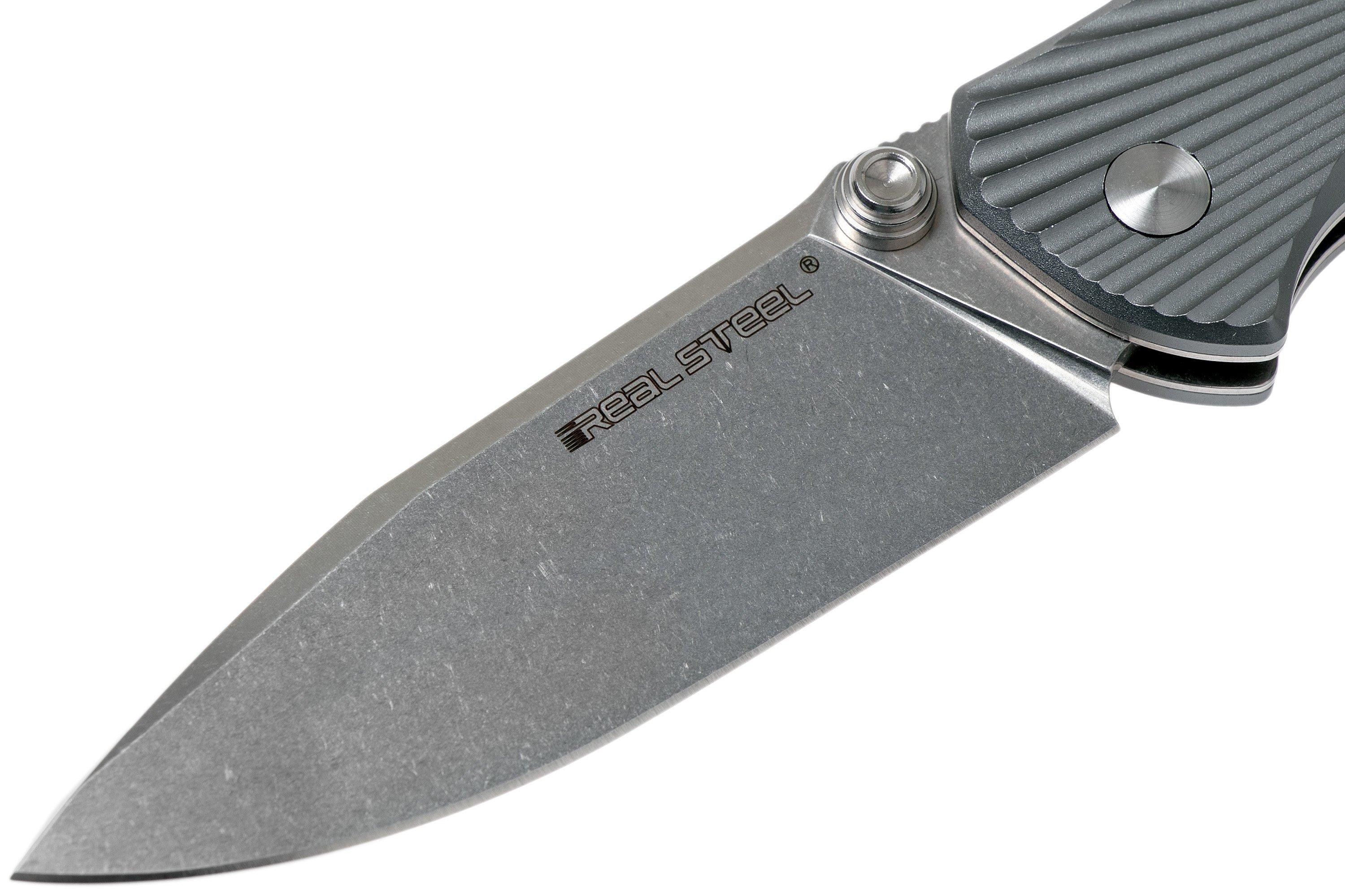 Real Steel H7 Special Edition Grey 7794 pocket knife | Advantageously ...