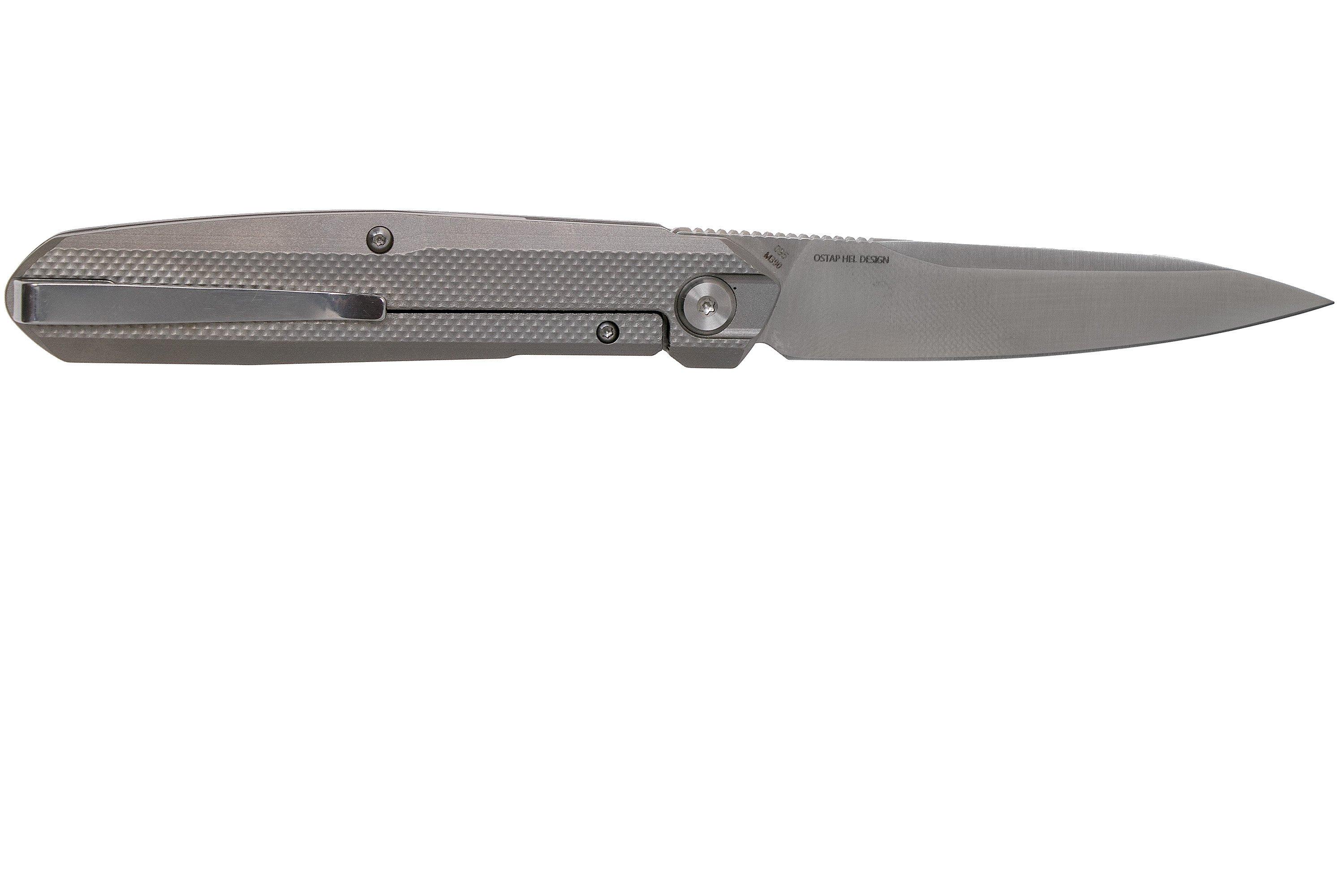 Real Steel G5 Metamorph Compact Titanium M390 7811T pocket knife, Ostap ...