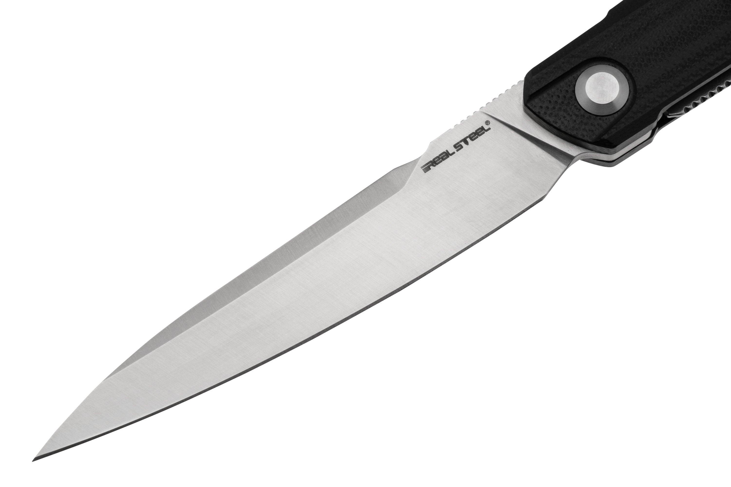 Real Steel G5 Metamorph Frontflipper Mk. II 7837G Black G10 pocket ...