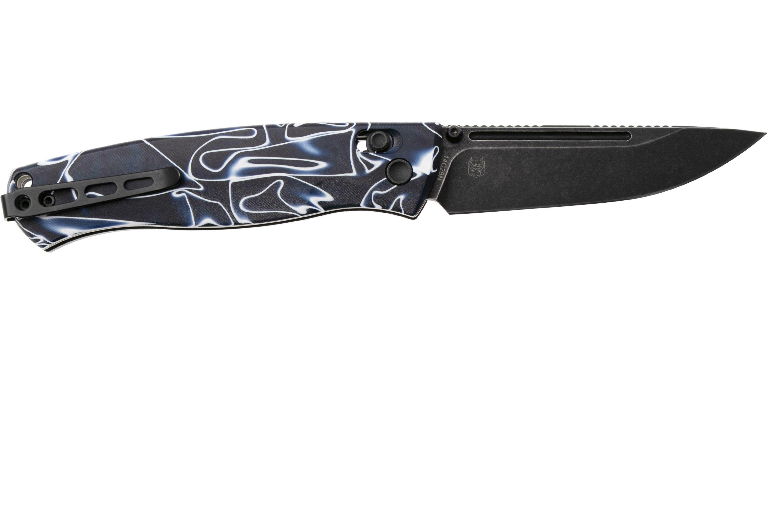 Real Steel Pathfinder FFG 7851AB Blackwashed, Acrylic, pocket knife ...