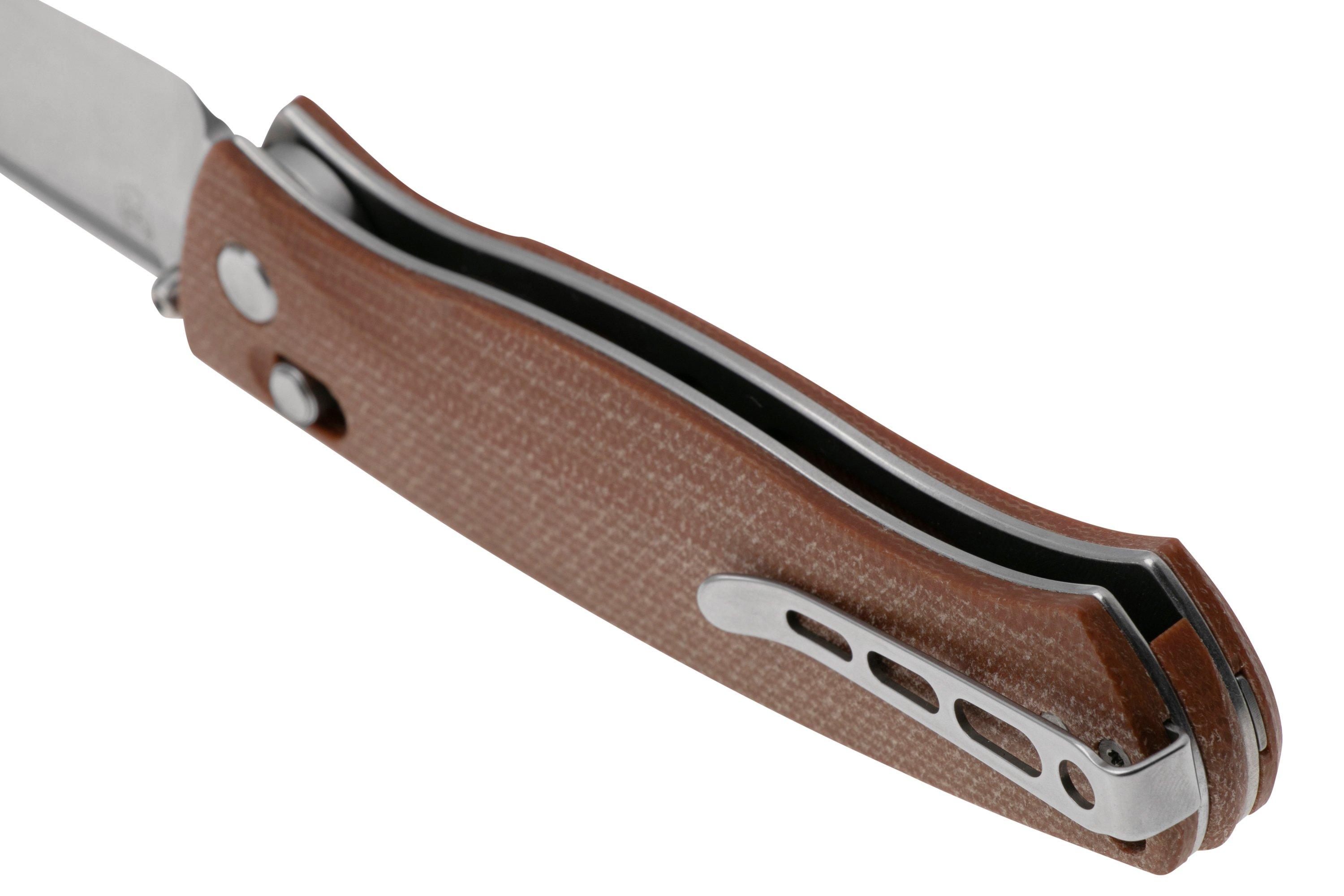 Real Steel Pathfinder Folder 7851B Brown Micarta, pocket knife, Ivan ...