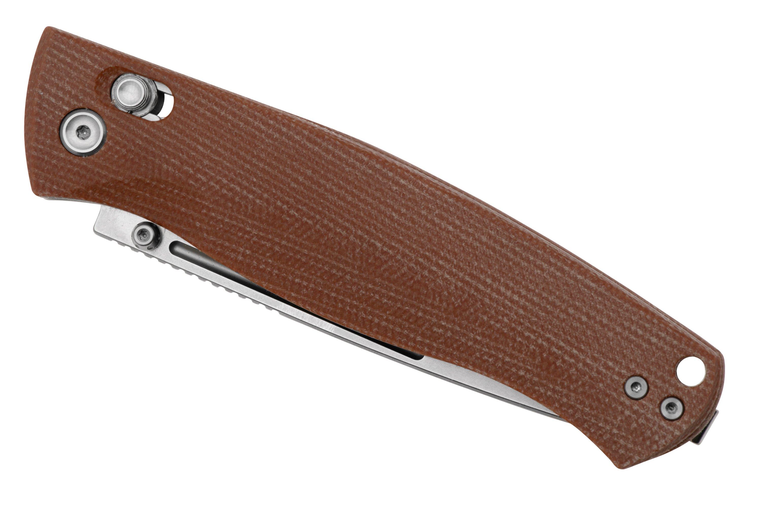 Real Steel Pathfinder Folder 7851B Brown Micarta, pocket knife, Ivan ...