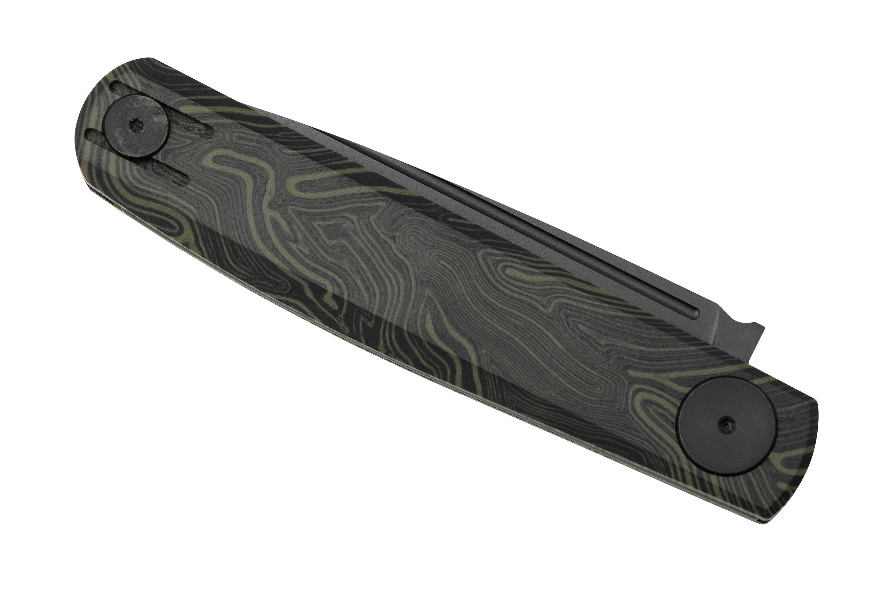 Real Steel Gslip Compact, 7865VG, Damast Pattern G10, Volcano Green ...