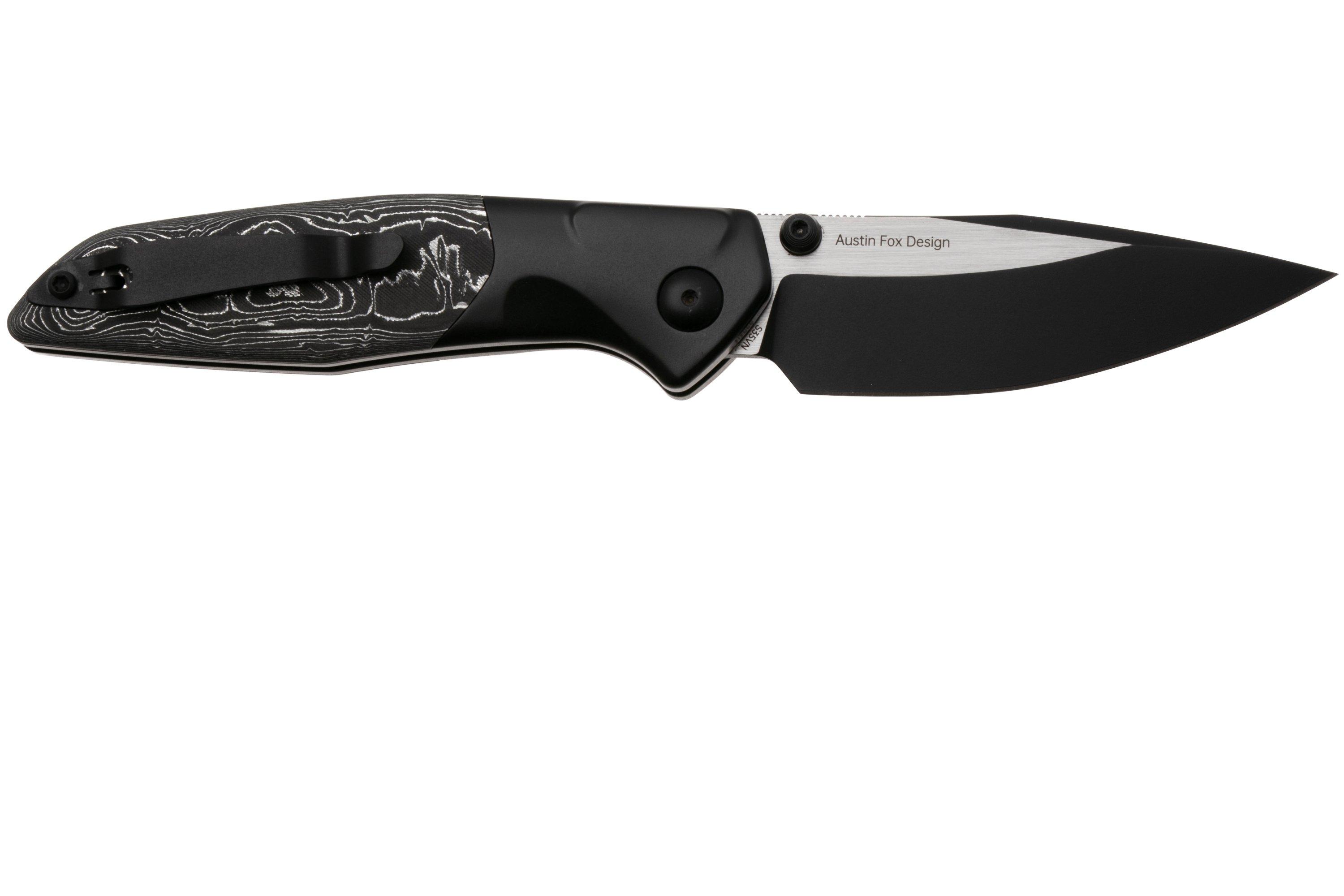 Real Steel Hoeft 7901AF Two-Tone S35VN, Titanium Aluminium Foil Carbon ...