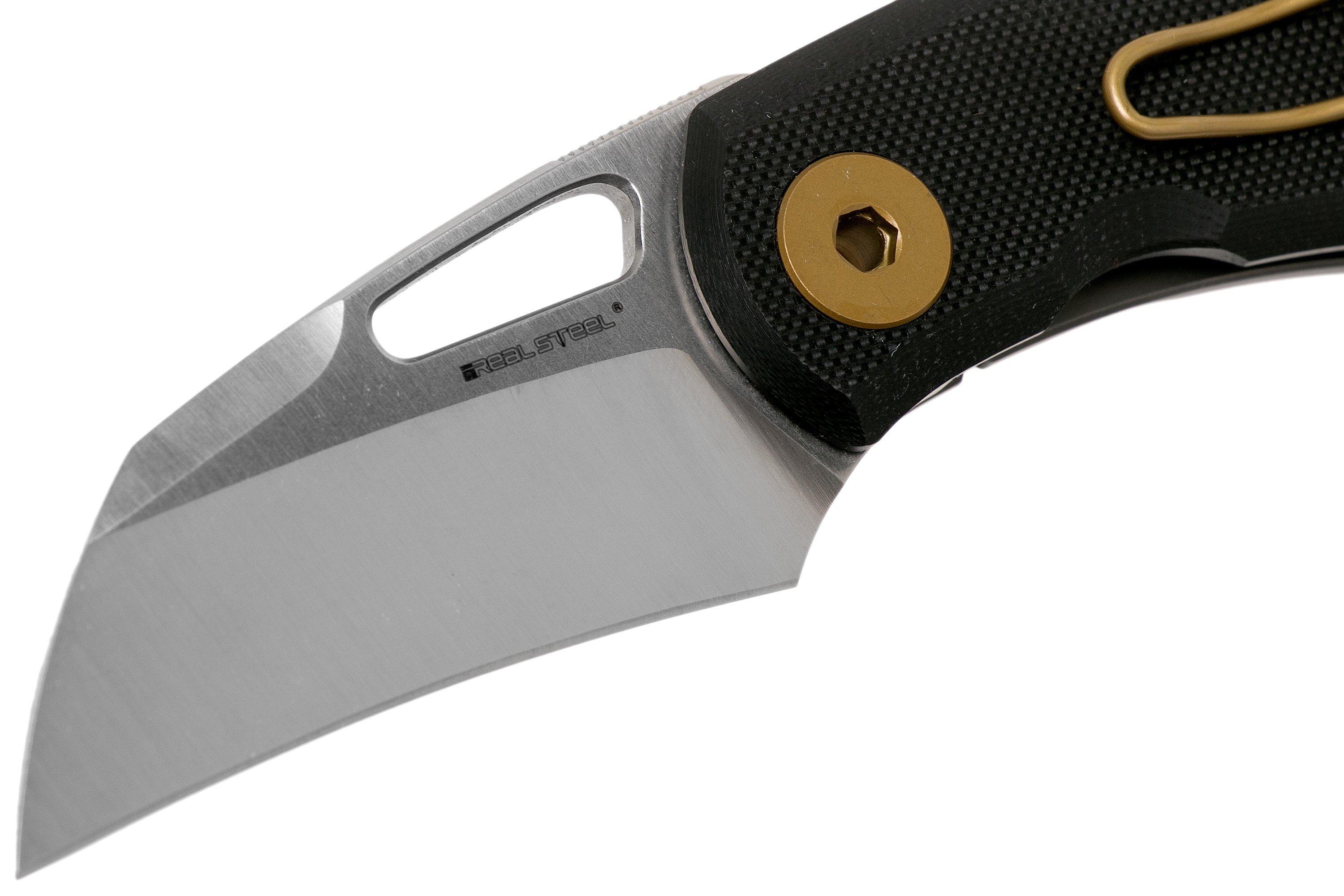 Real Steel Shade 7913 Black Gold karambit navaja, Poltergeist design ...