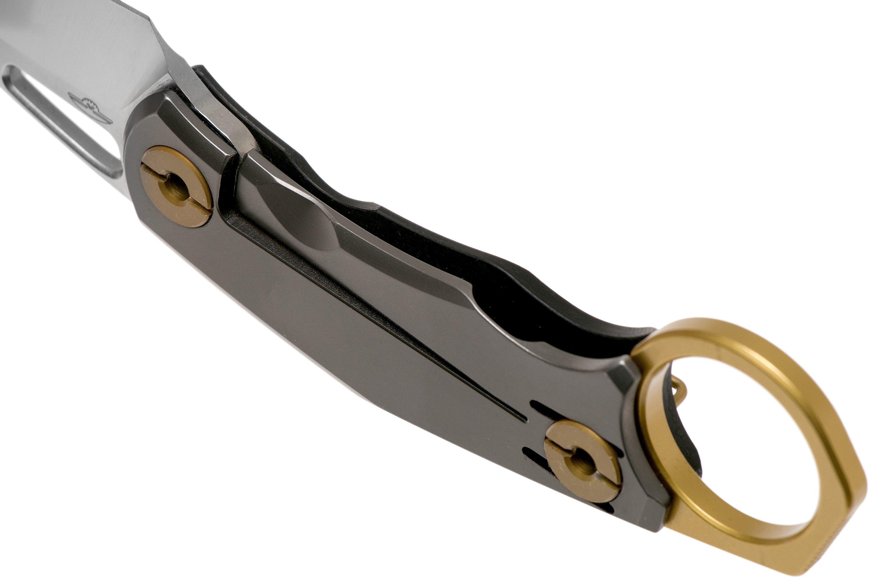 Real Steel Shade 7913 Black Gold karambit navaja, Poltergeist design ...