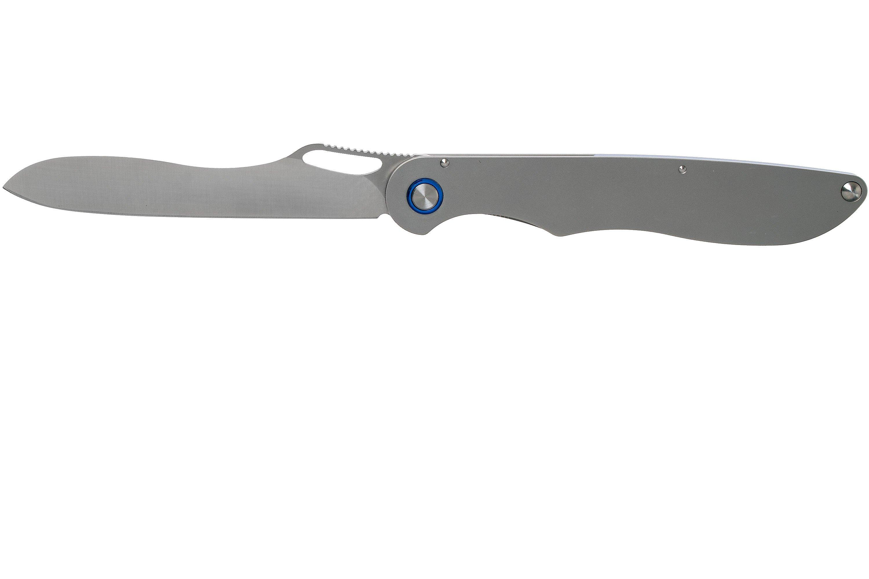 Real Steel RealSlim 7931 Blue-Stainless navaja, Helmut Jermer design ...