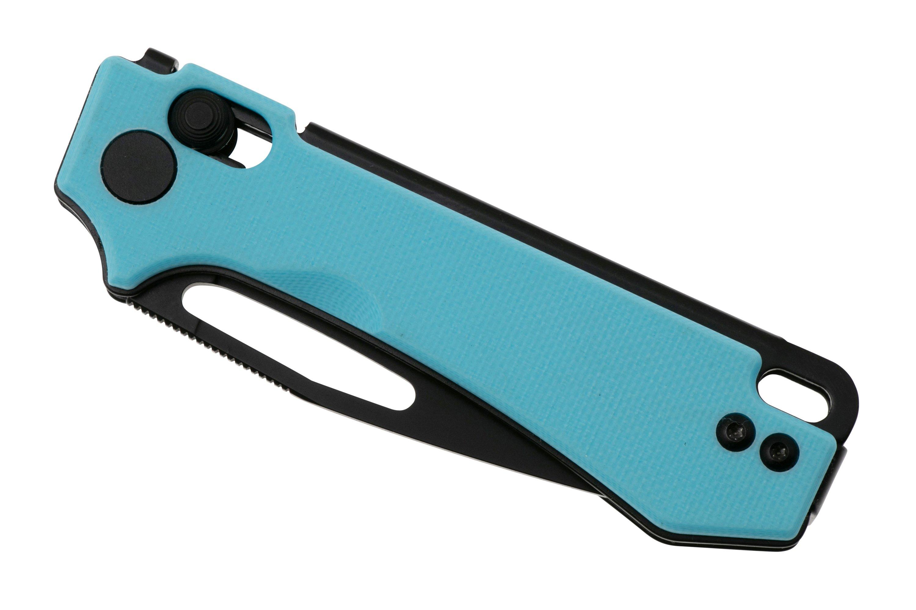 Real Steel Vis 8051BB PVD 12C27, Blue G10, pocket knife, Jakub ...