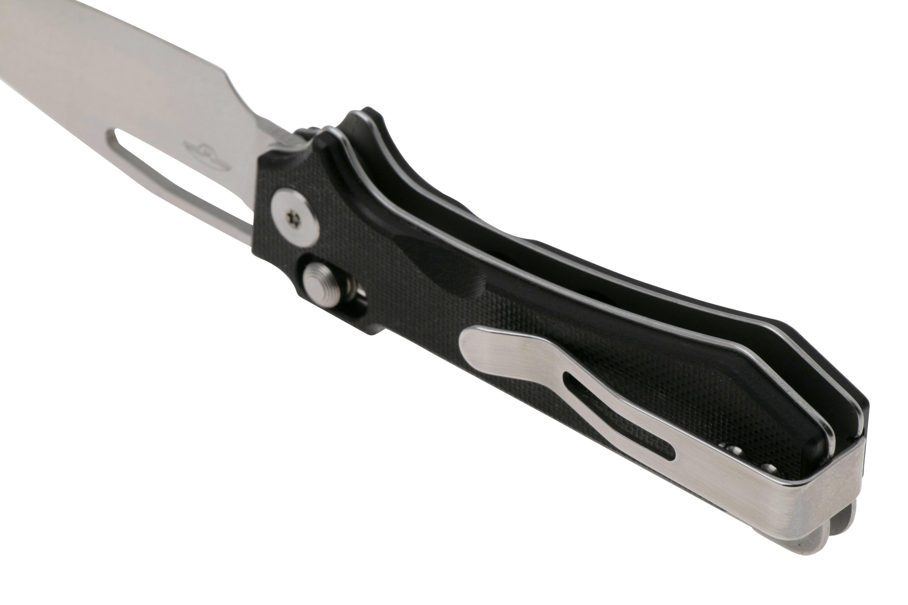 Real Steel Vis 8051BS Satin 12C27, Black G10, pocket knife, Jakub ...