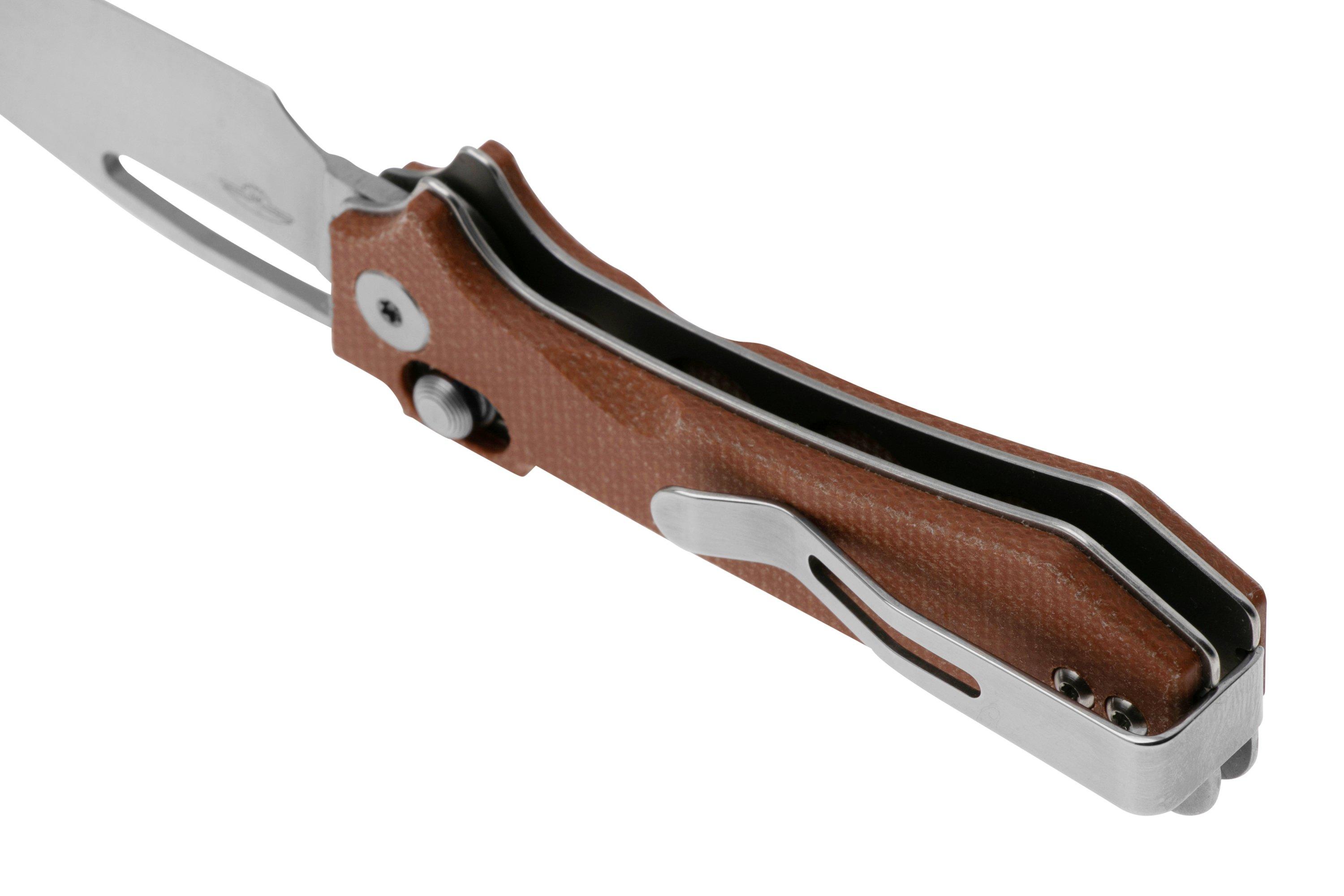 Real Steel Vis 8051NM Satin 12C27, Natural Micarta, navaja, Jakub ...