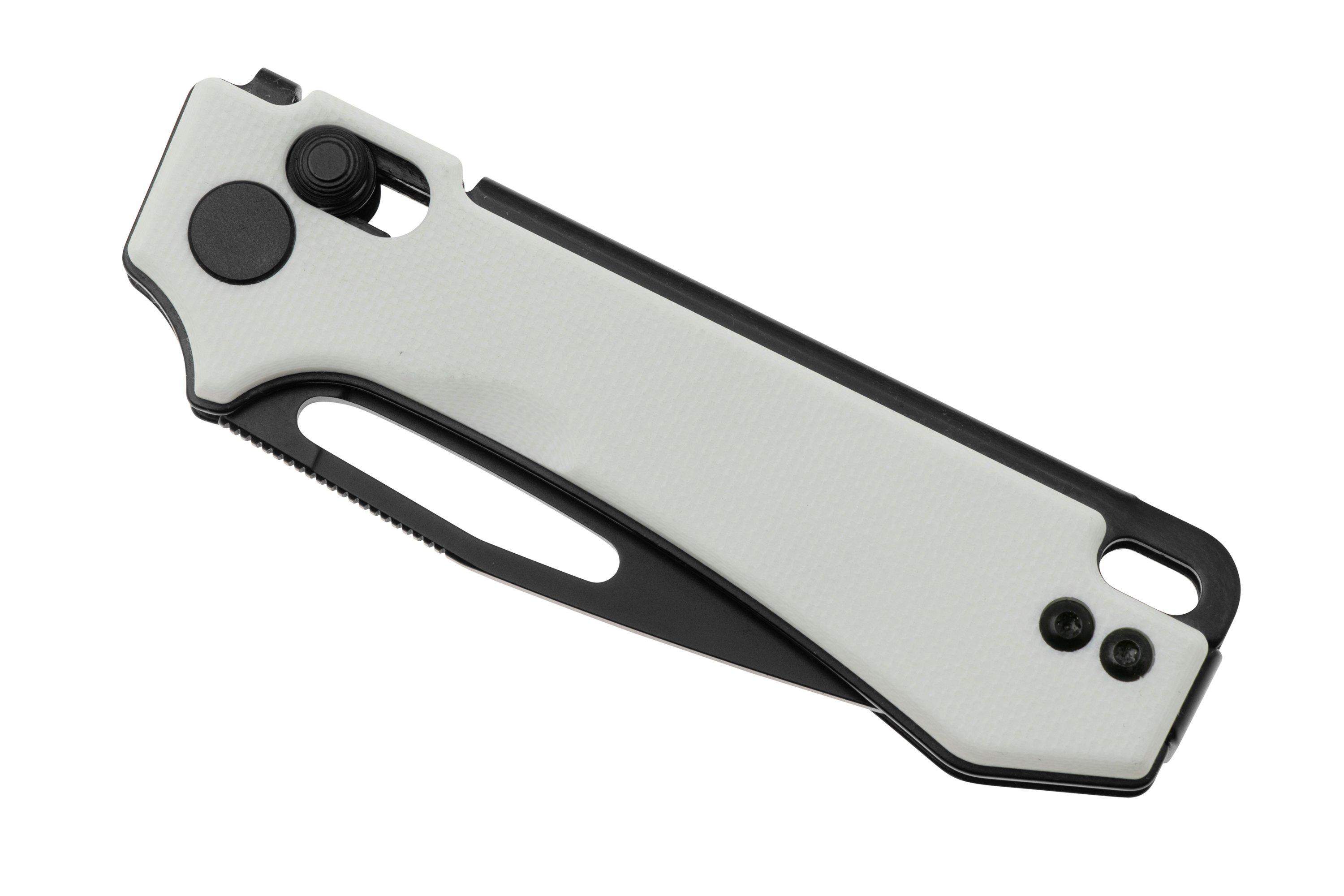 Real Steel Vis 8051WB Black 12C27, White G10 pocket knife, Jakub ...