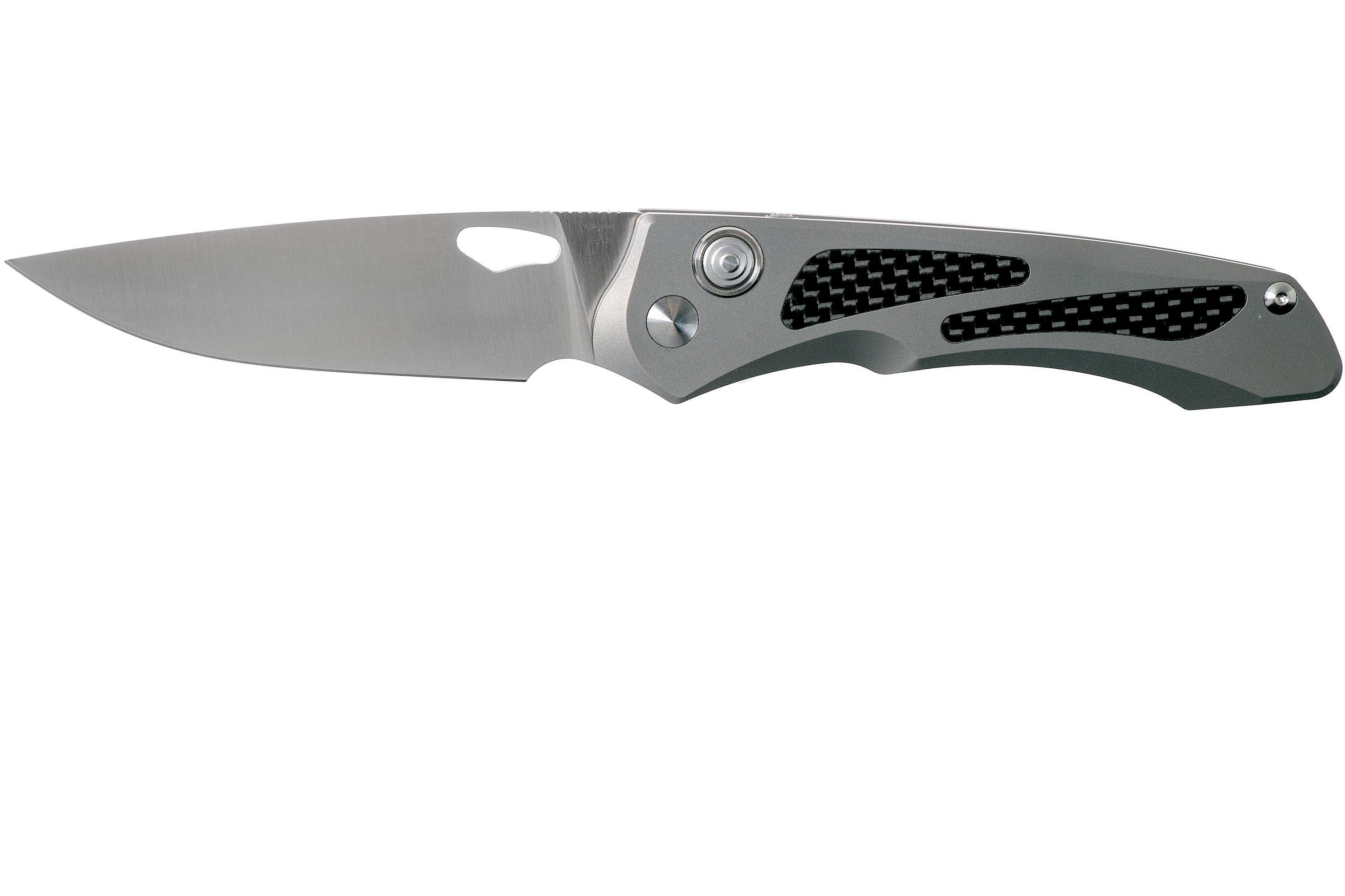Real Steel Griffin 2017 Titanium 9311 pocket-knife, Carson Huang design ...