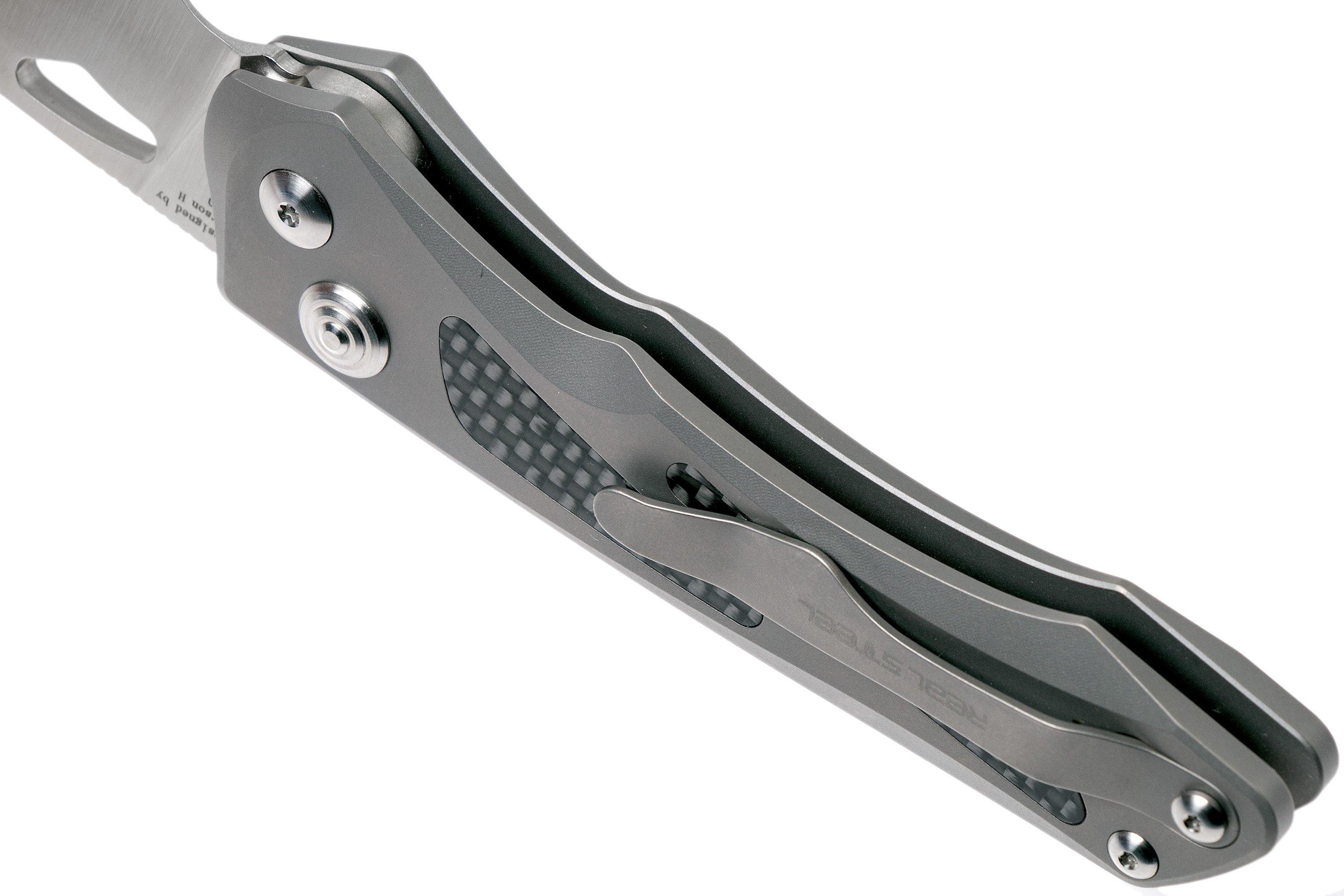 Real Steel Griffin 2017 Titanium 9311 pocket-knife, Carson Huang design ...