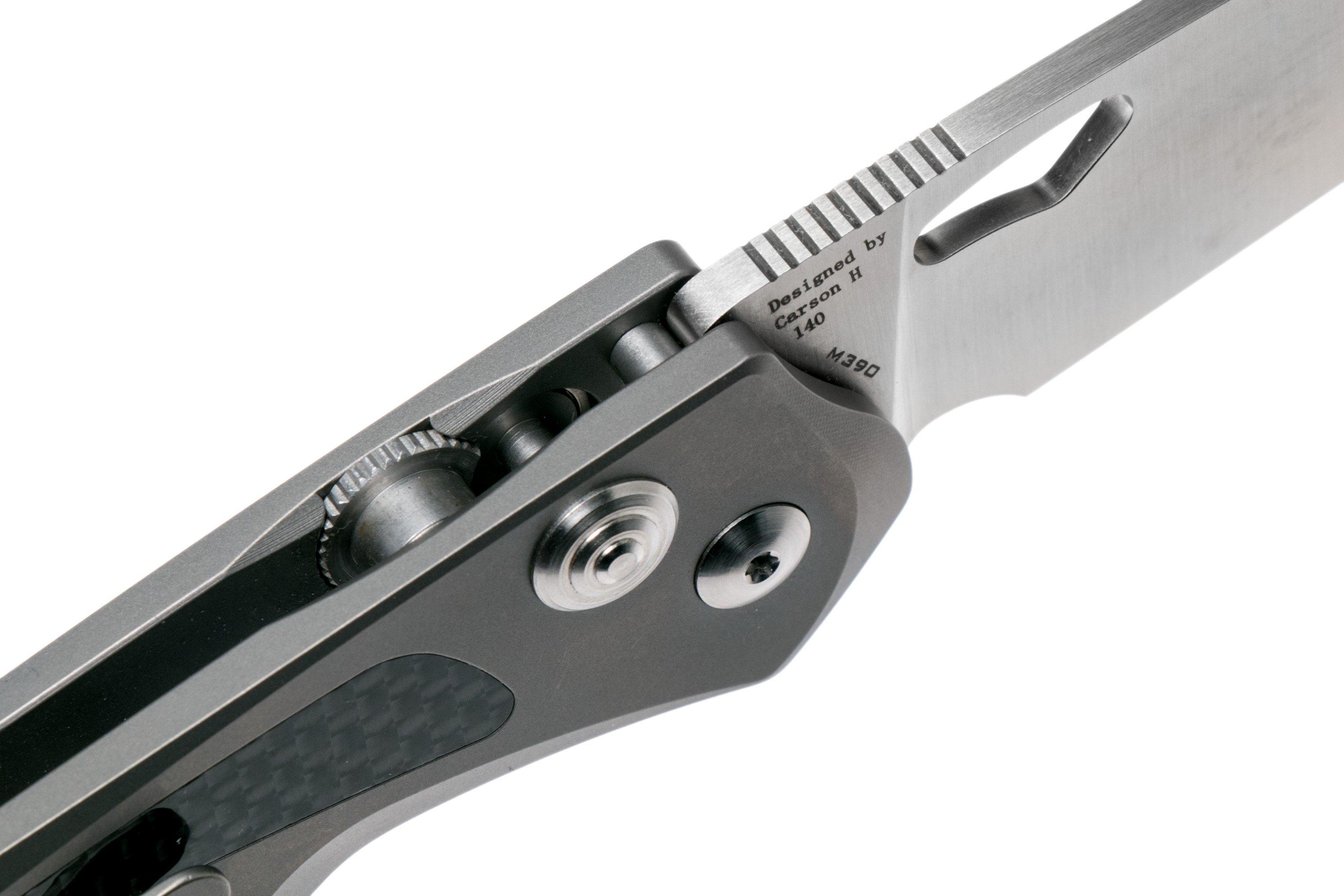 Real Steel Griffin 2017 Titanium 9311 pocket-knife, Carson Huang design ...