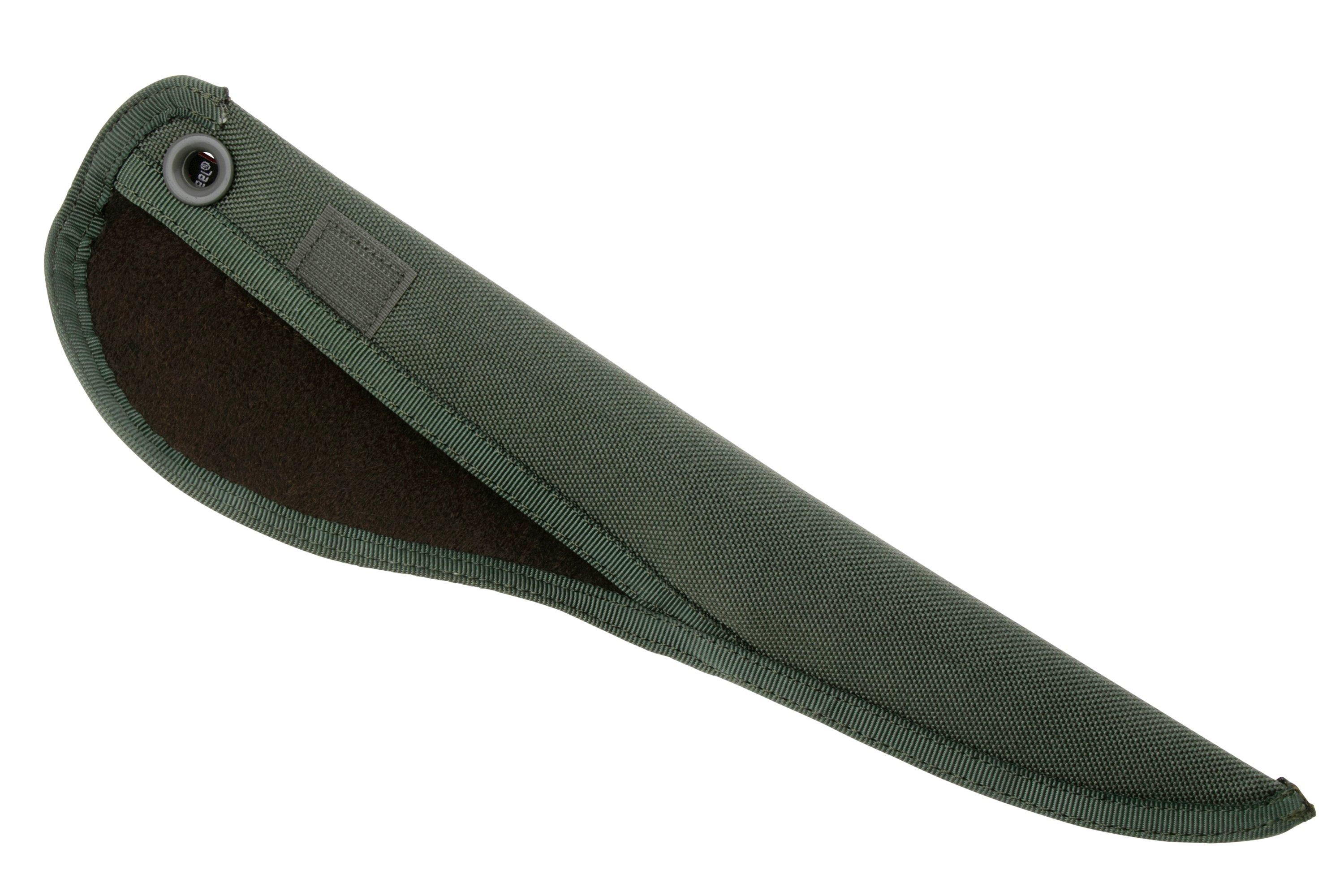 Real Steel Pathfinder RS3851 Fixed Blade Green Nylon Pouch | Voordelig ...